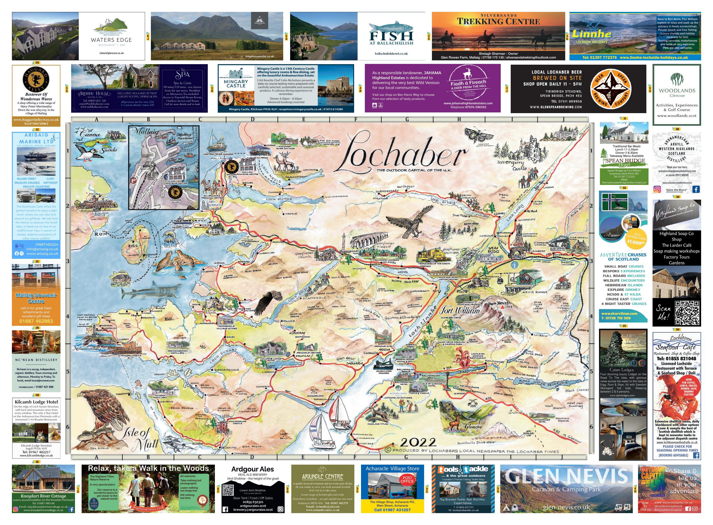 Lochaber Map 2022 by Wyvex Media Limited - Issuu