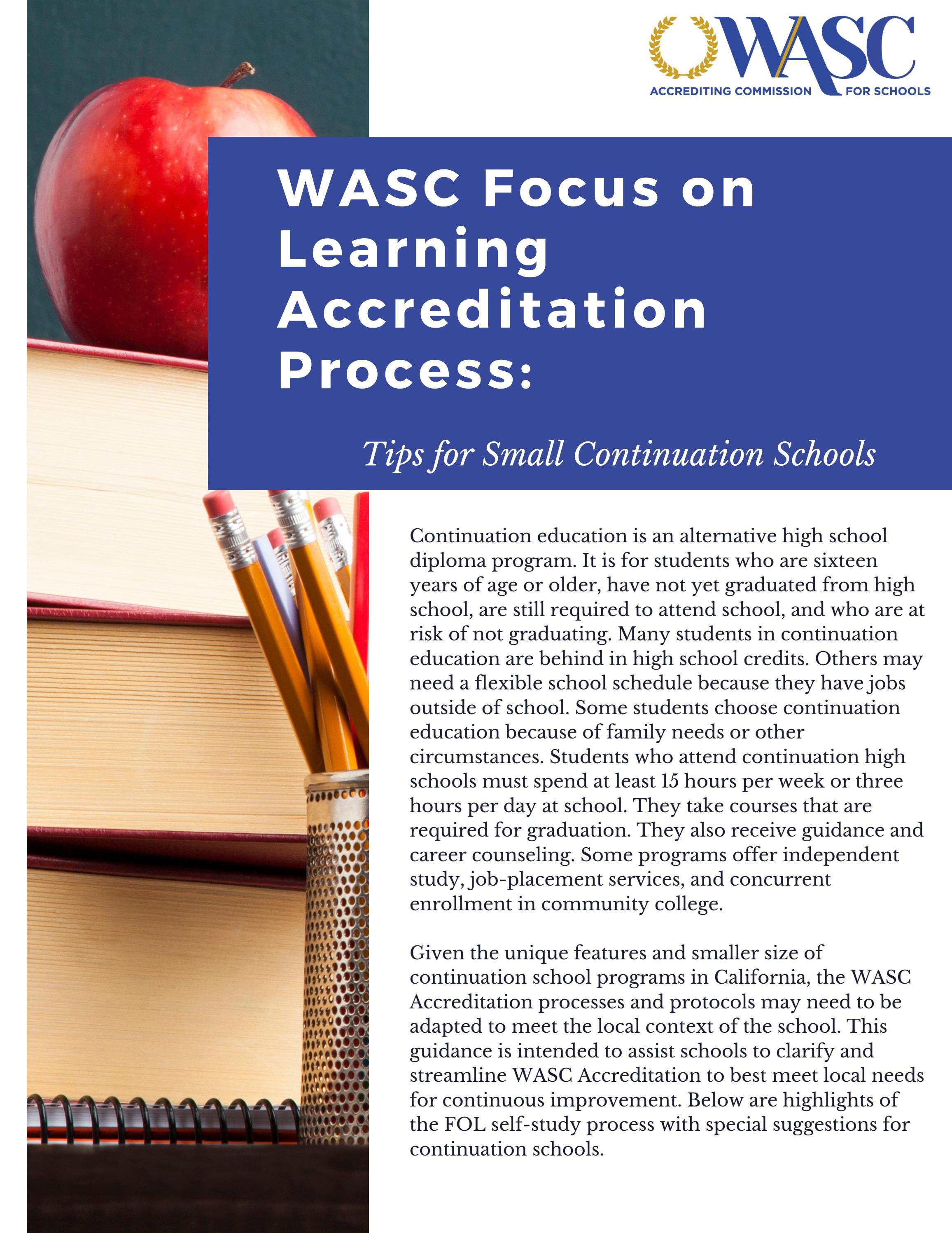 Continuation School Tips by acswasc533 - Issuu