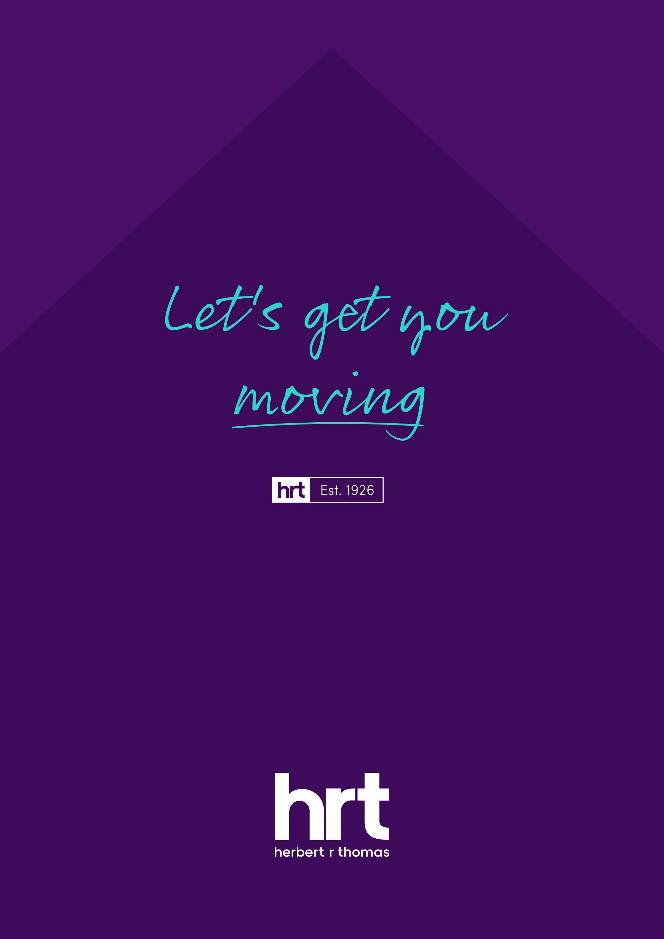 Let's get you Moving Sales Brochure - HRT Estate Agents by Martin ...