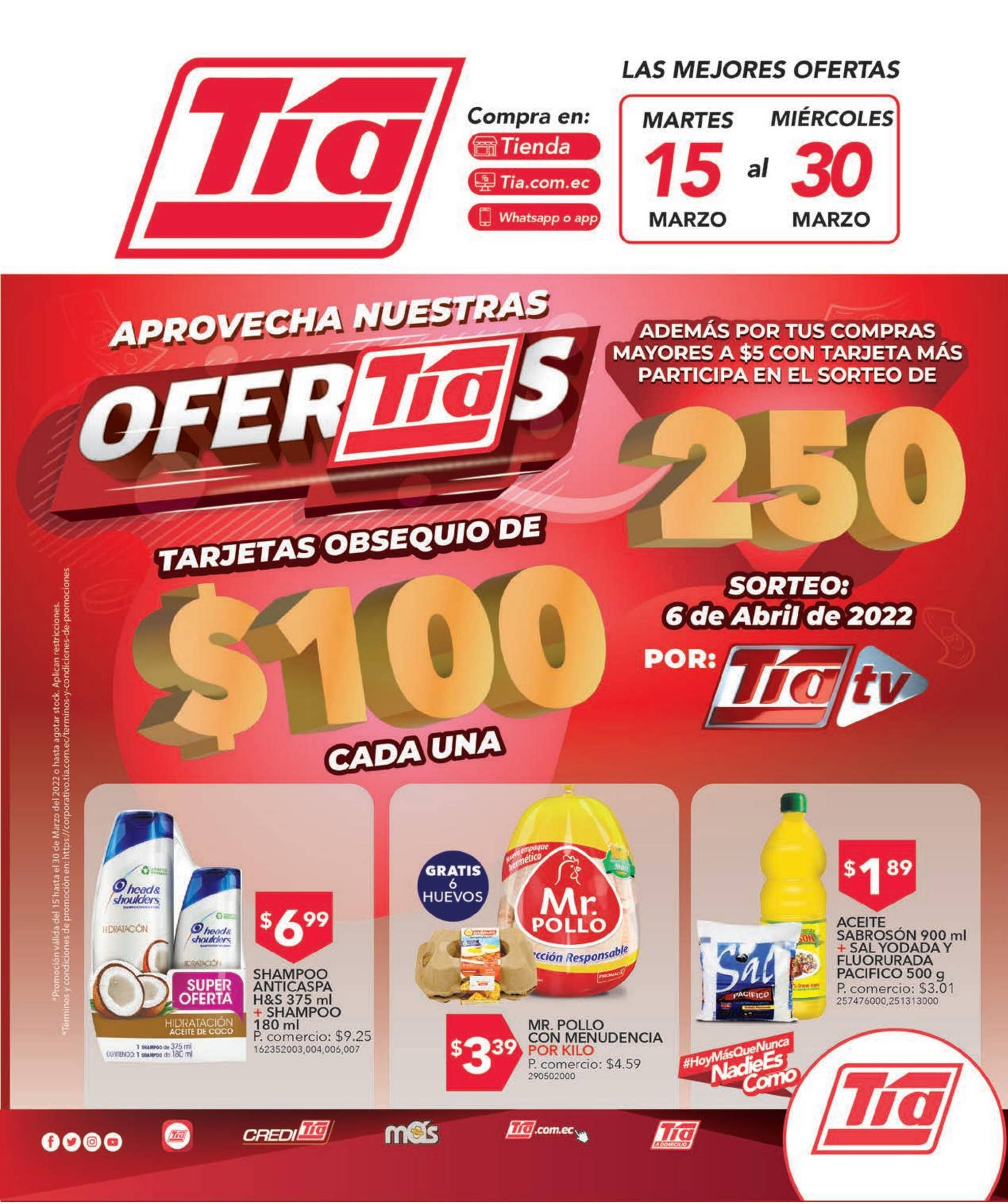 APROVECHA NUESTRAS OFERTÍAS | 2DA MARZO 2022 by Almacenes Tía - Issuu