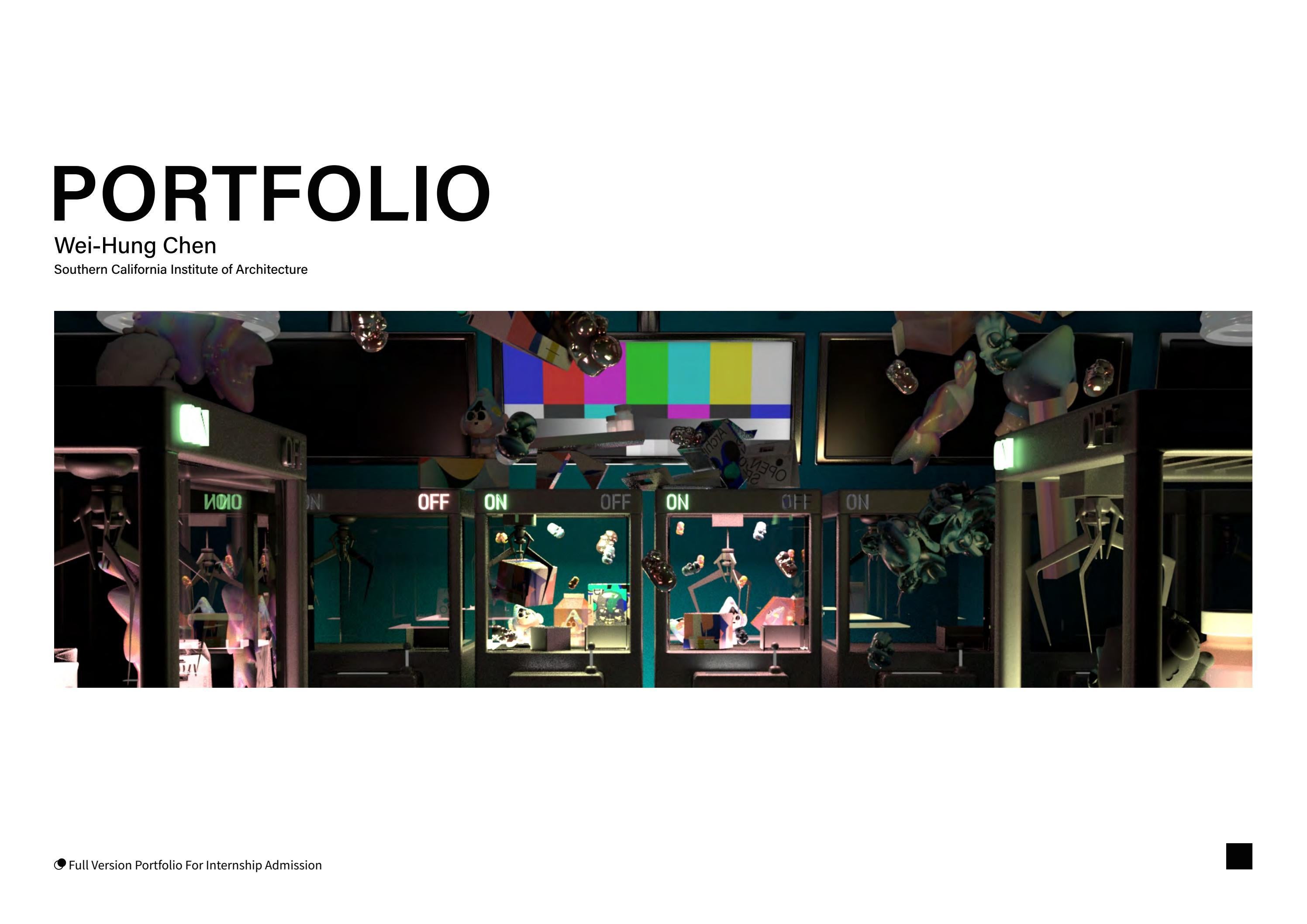 2022 Wei-Hung Chen Portfolio by Wei-Hung Chen - Issuu