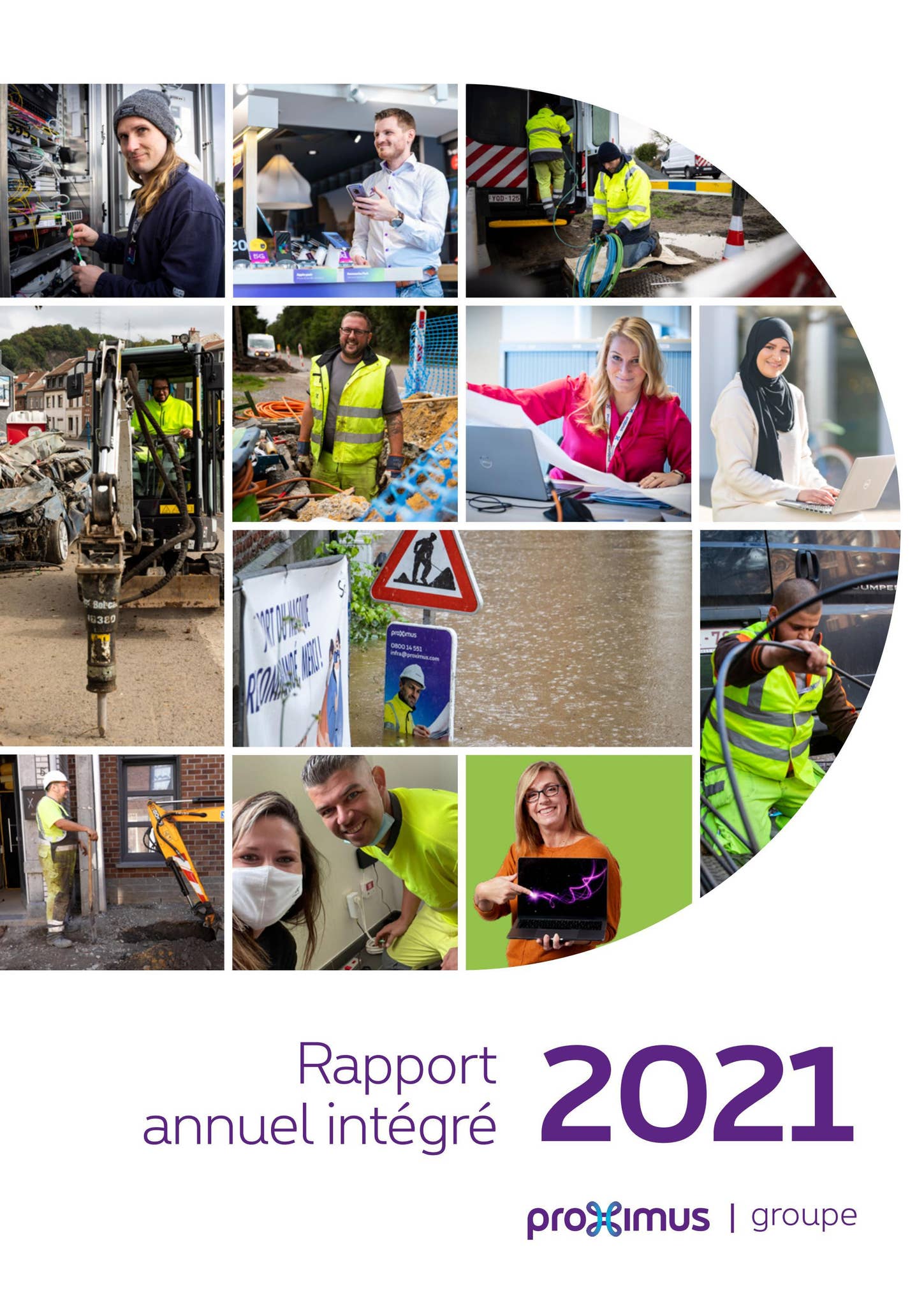 Rapport annuel intégré 2021 by Proximus - Issuu