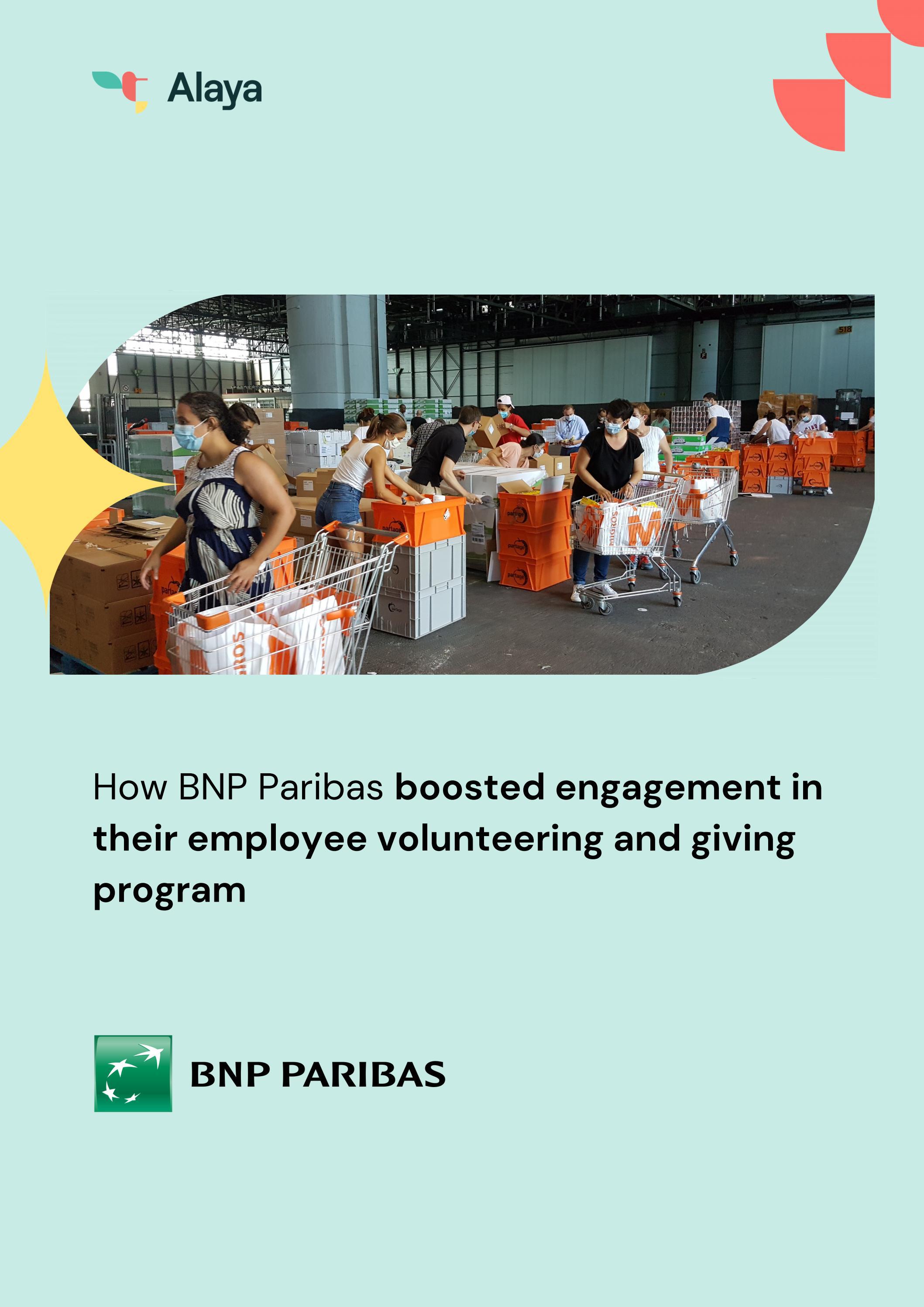 Case study - BNP Paribas by alaya-benevity - Issuu