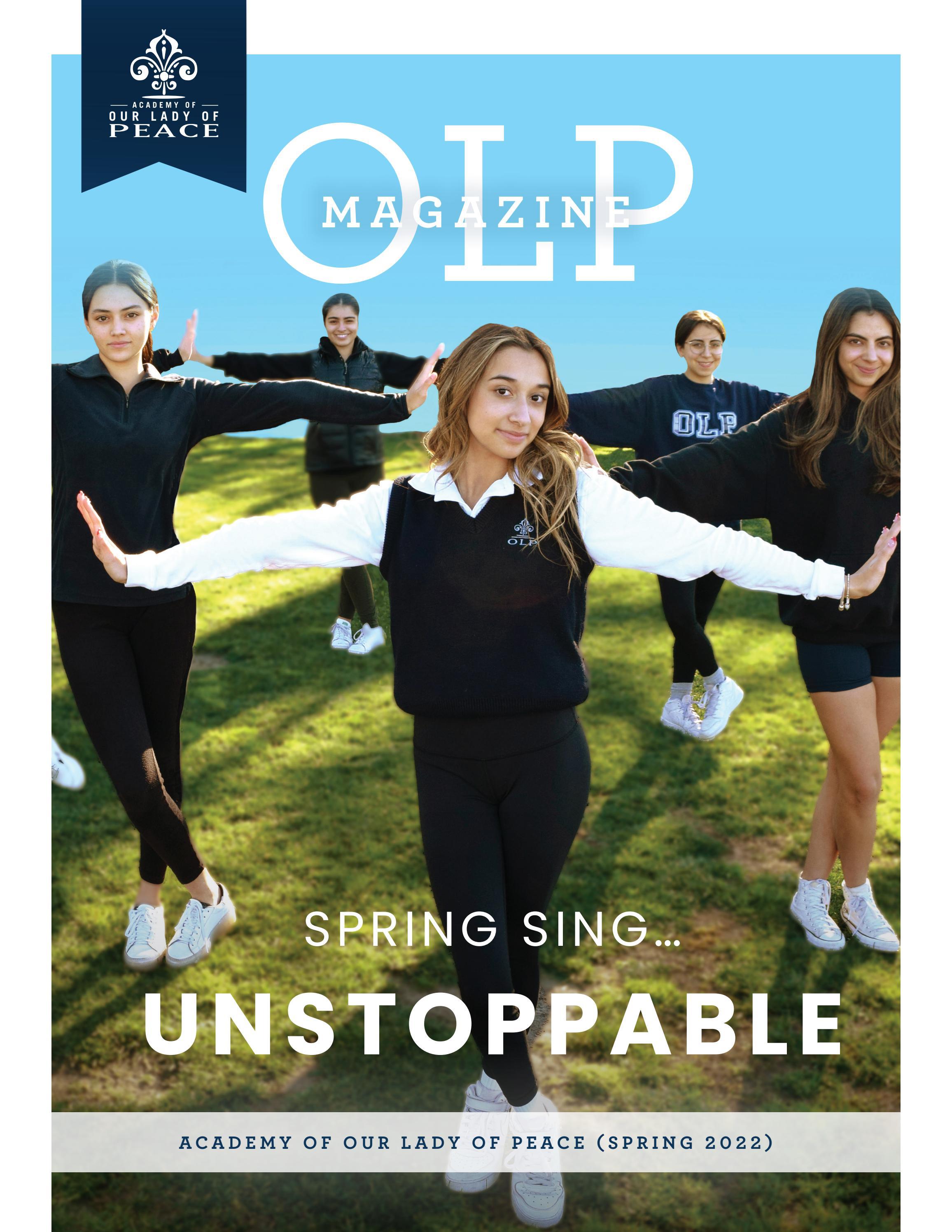 OLP March 2022 Magazine by Academy of Our Lady of Peace - Issuu