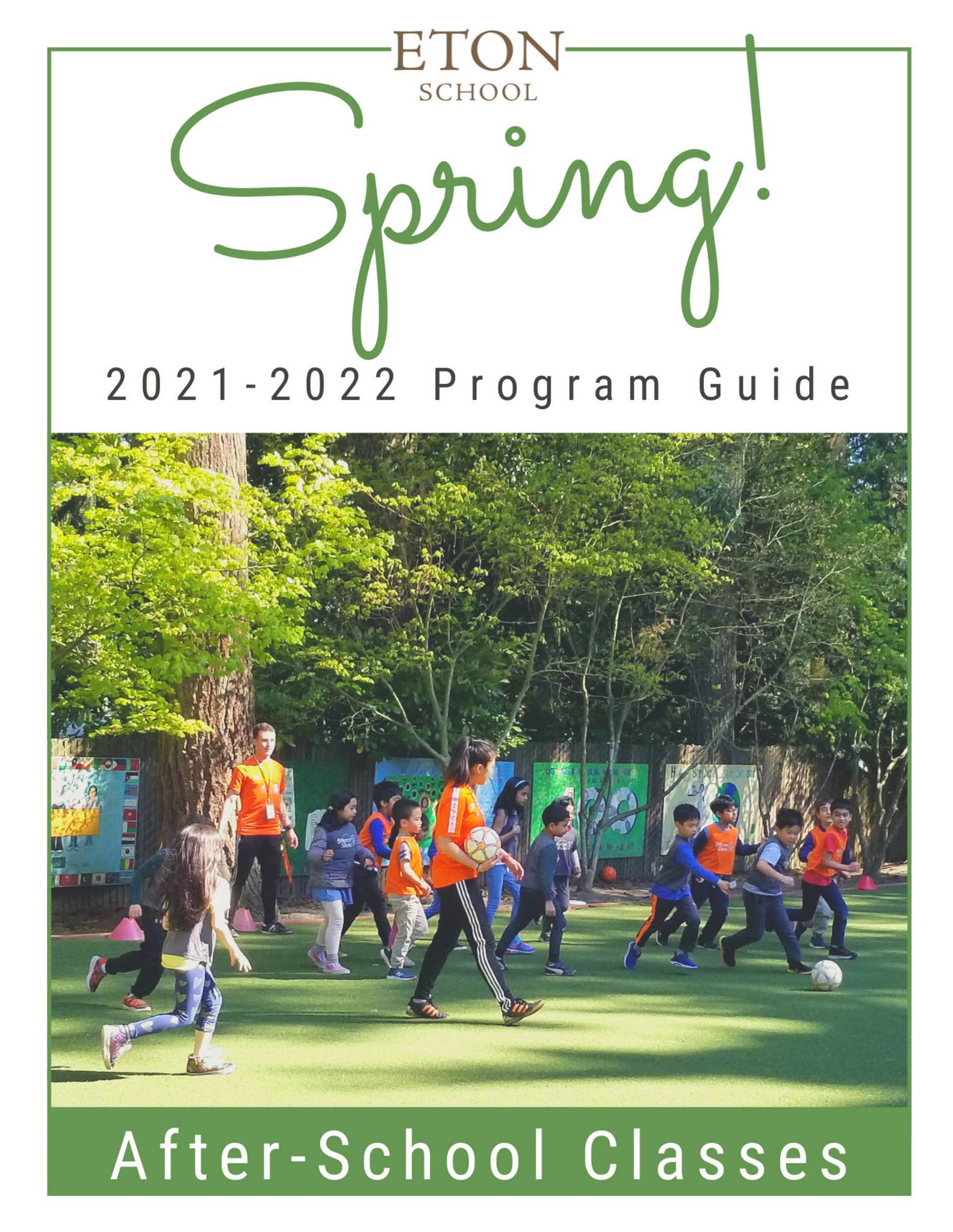 2021-2022 Spring After-School Classes Program Guide by Eton School Washington - Issuu