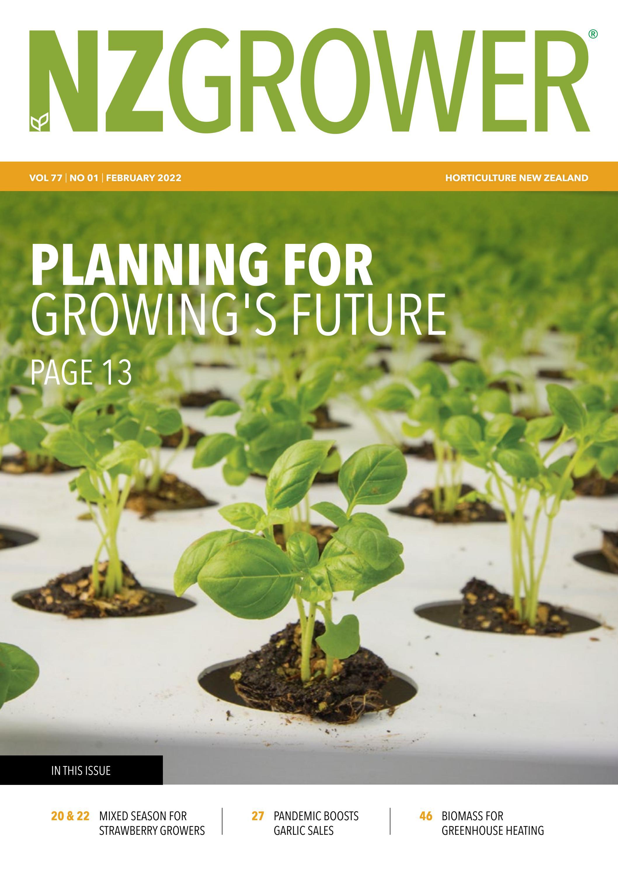 NZGrower I February 2022 by Horticulture New Zealand - Issuu
