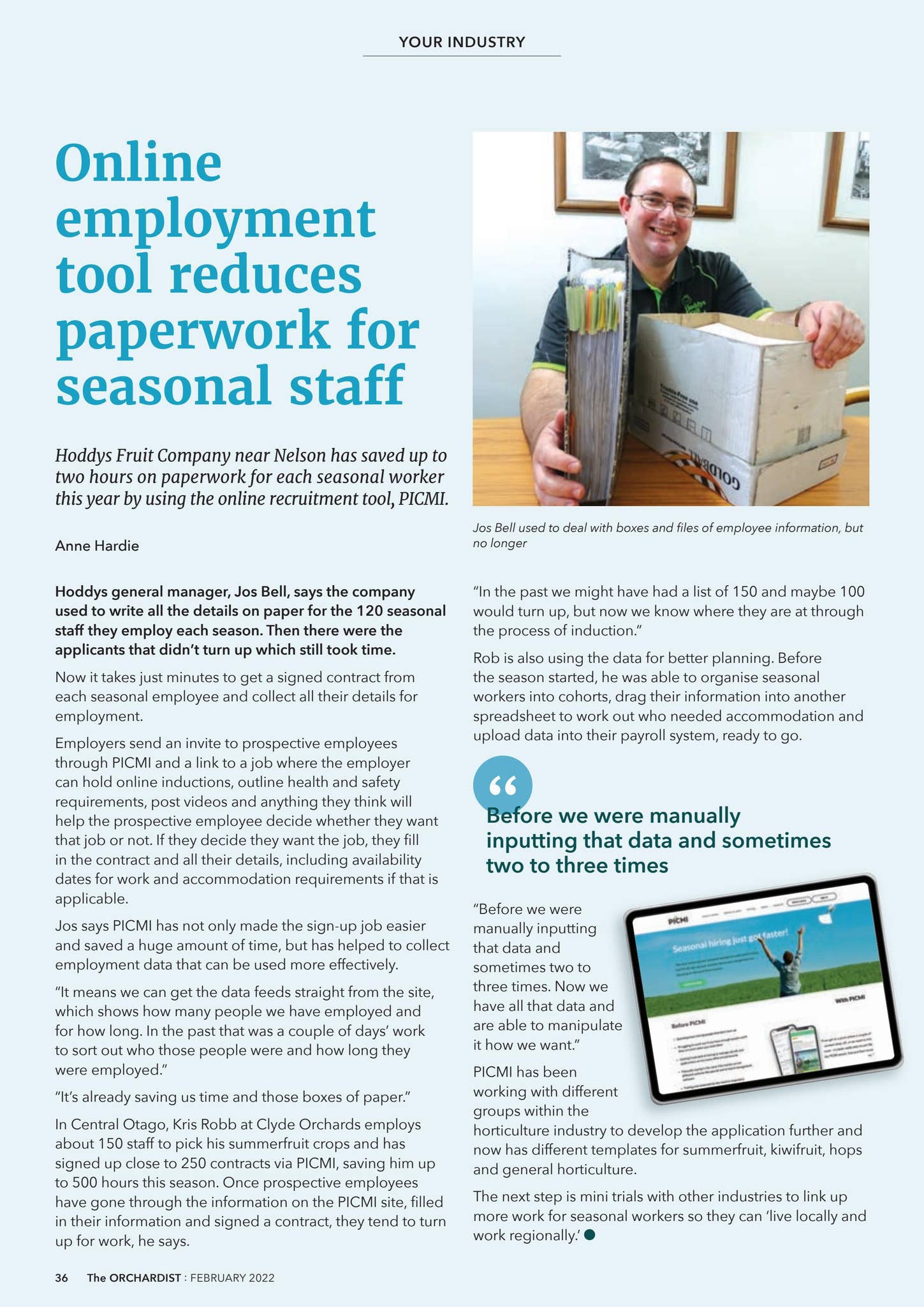 The Orchardist | February 2022 by Horticulture New Zealand - Issuu