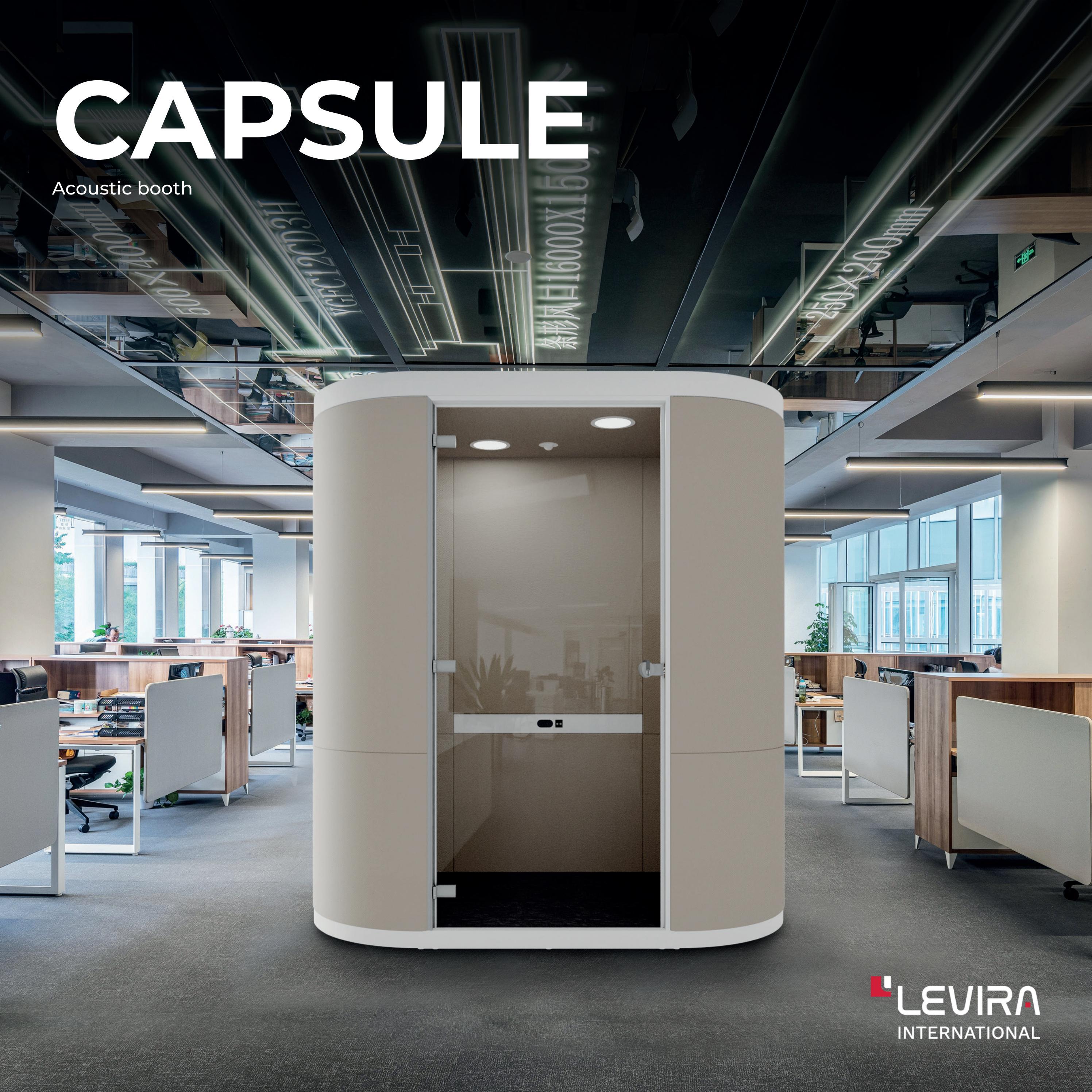Levira CAPSULE Office Acoustic Booths by Levira International - Issuu