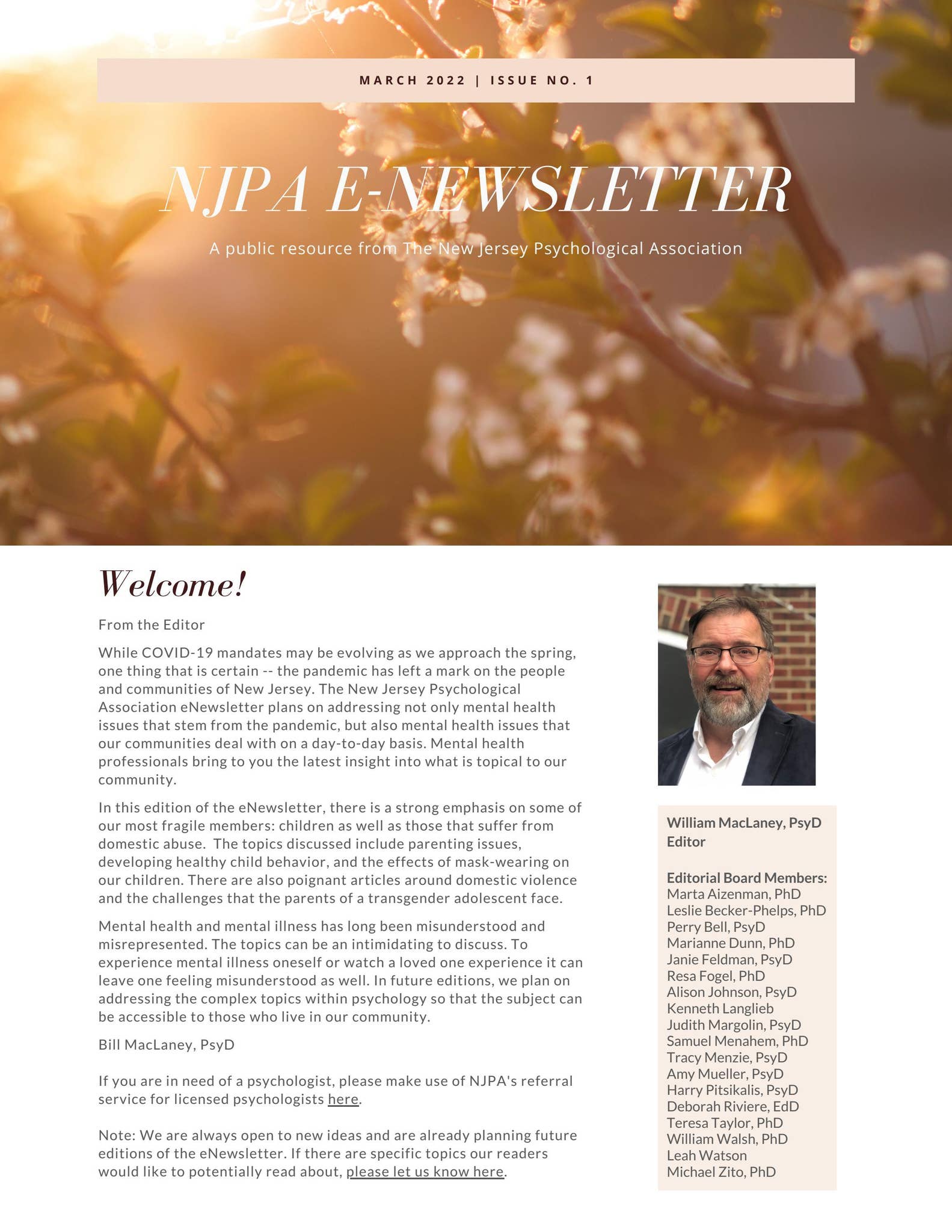 2022 NJPA Spring E-Newsletter by NJPA - Issuu