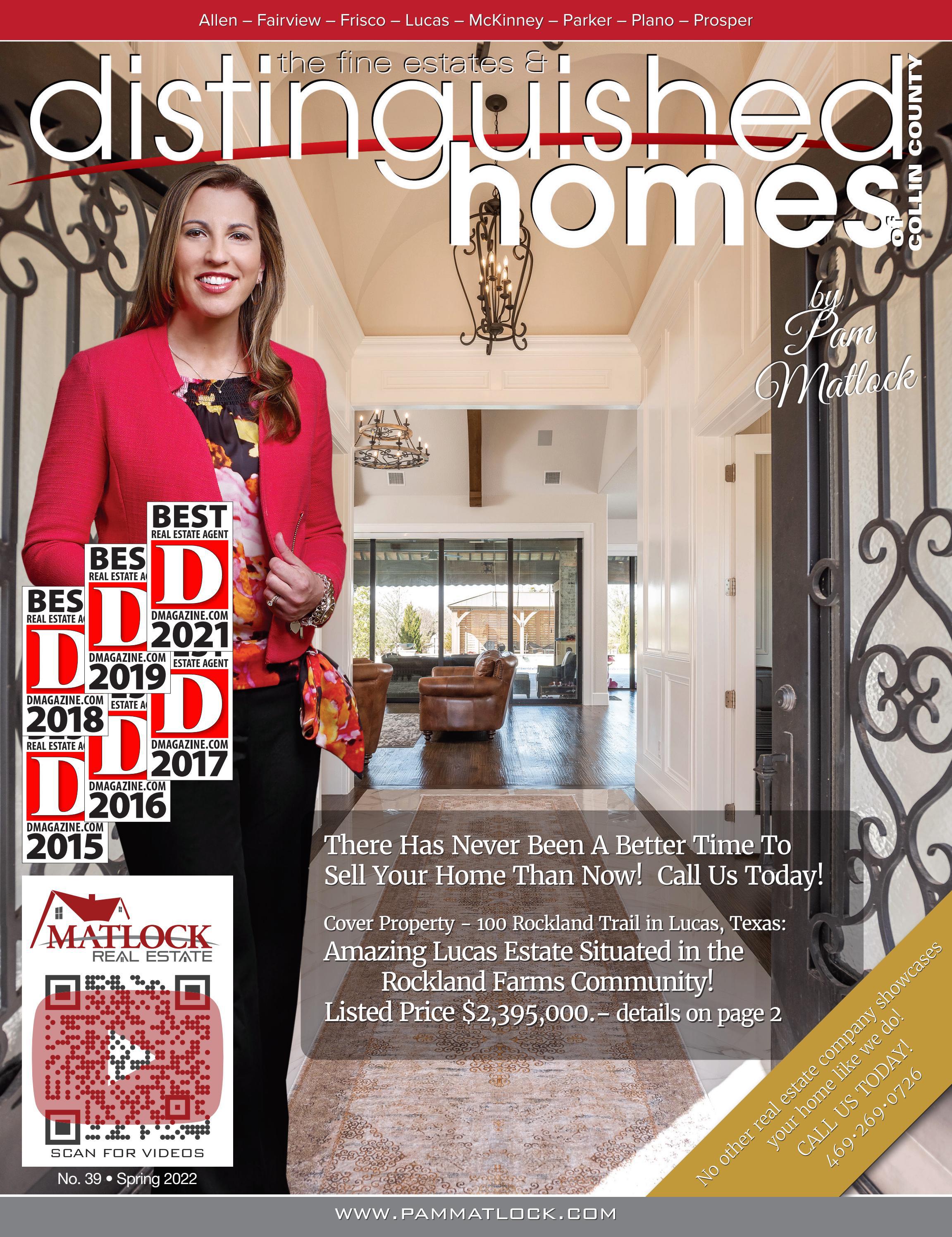 Distinguished Homes Magazine - Spring Edition 2022 by Matlock Real ...