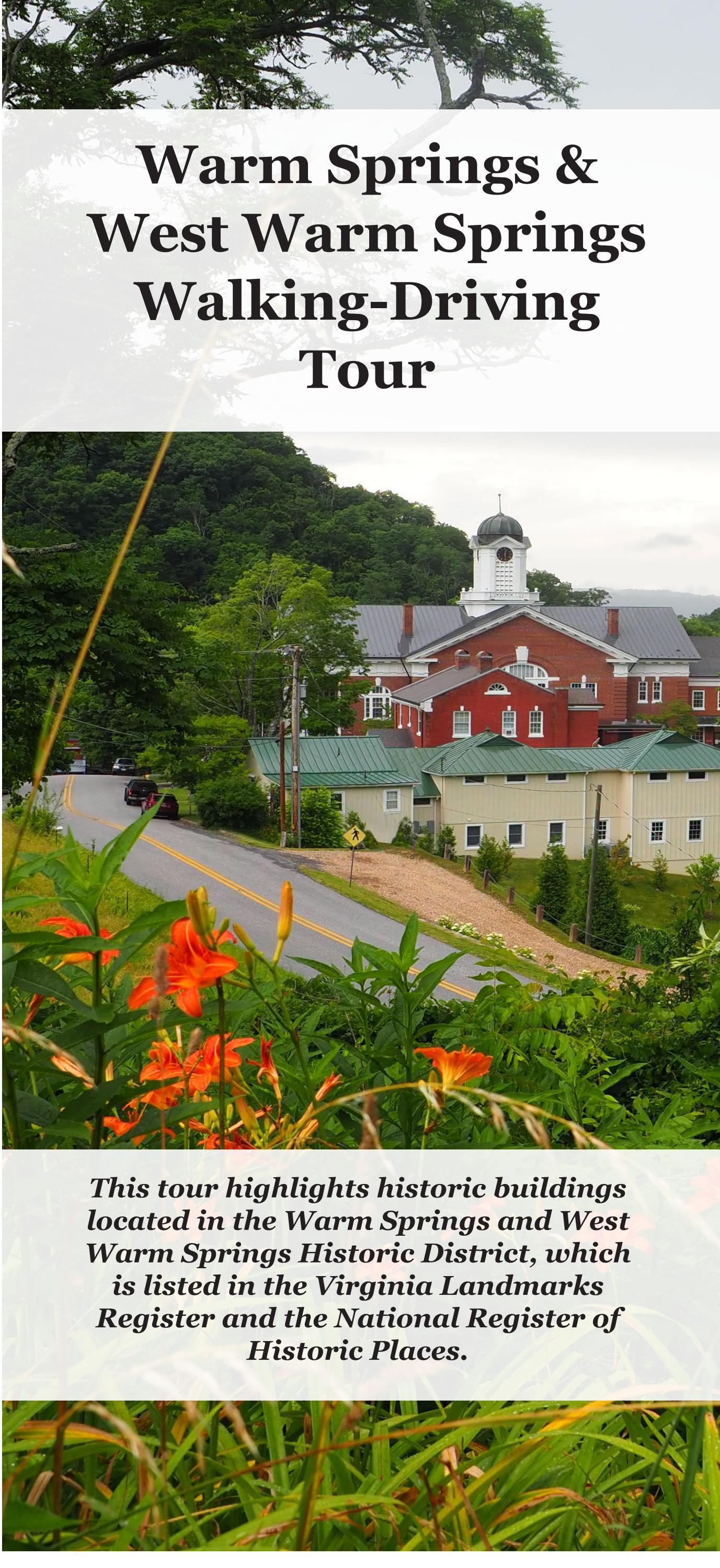 Warm Springs & West Warm Springs Walking-Driving Tour by Mikula|Harris ...