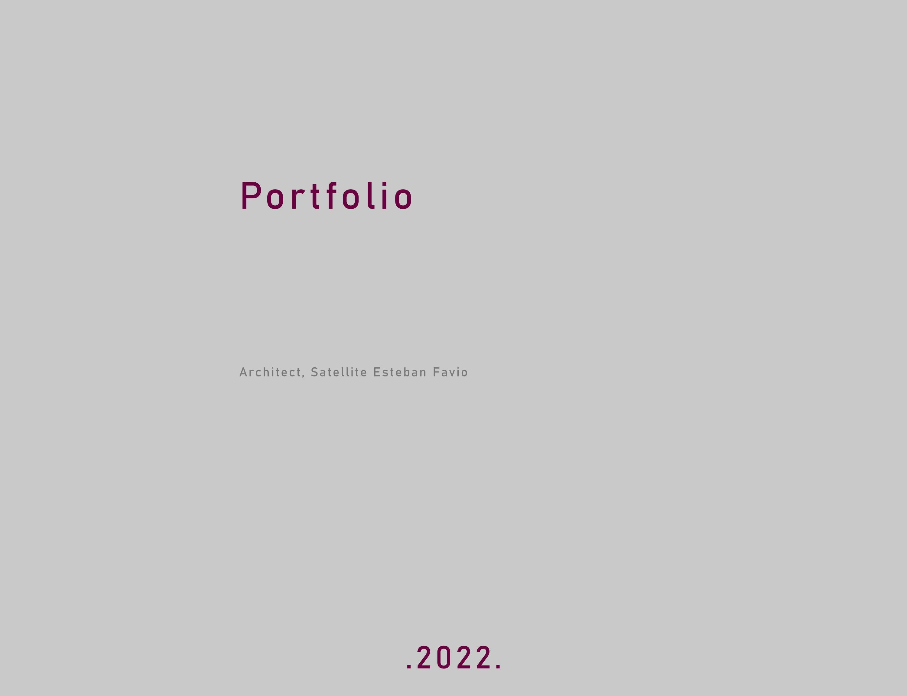 Architect portfolio by Esteban Satellite - Issuu