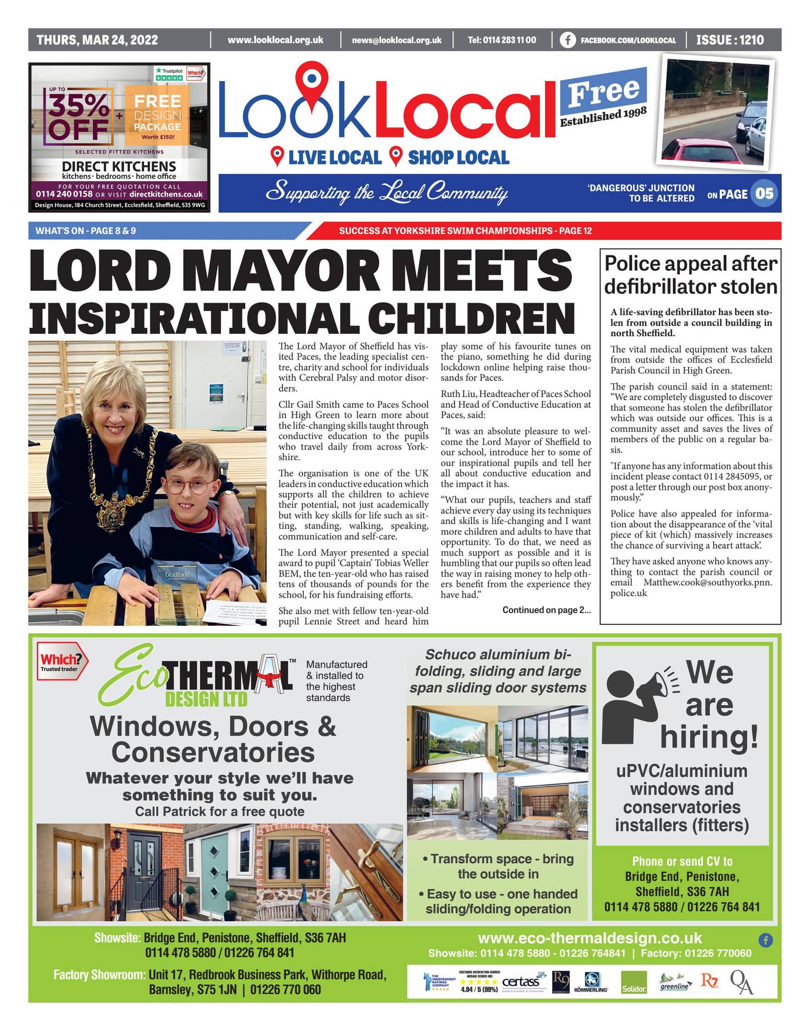 Issue 1210 Thursday 24 March 2022 by Look Local Newspaper - Issuu