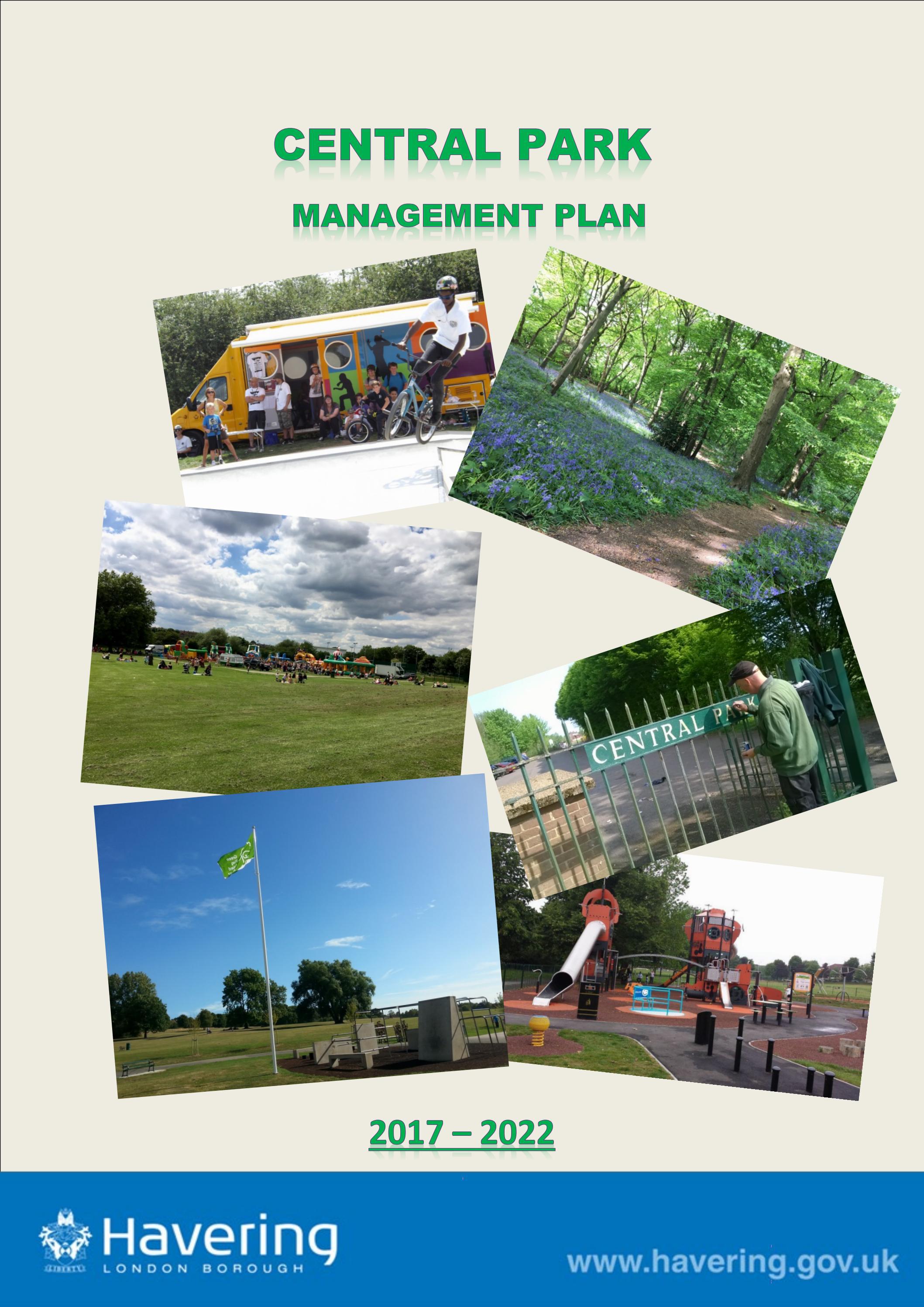 Central Park Management Plan 2017 - 2022 by Havering Council - Issuu