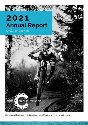 2021 The Cycle Effect Annual Report by cycleeffect - Issuu