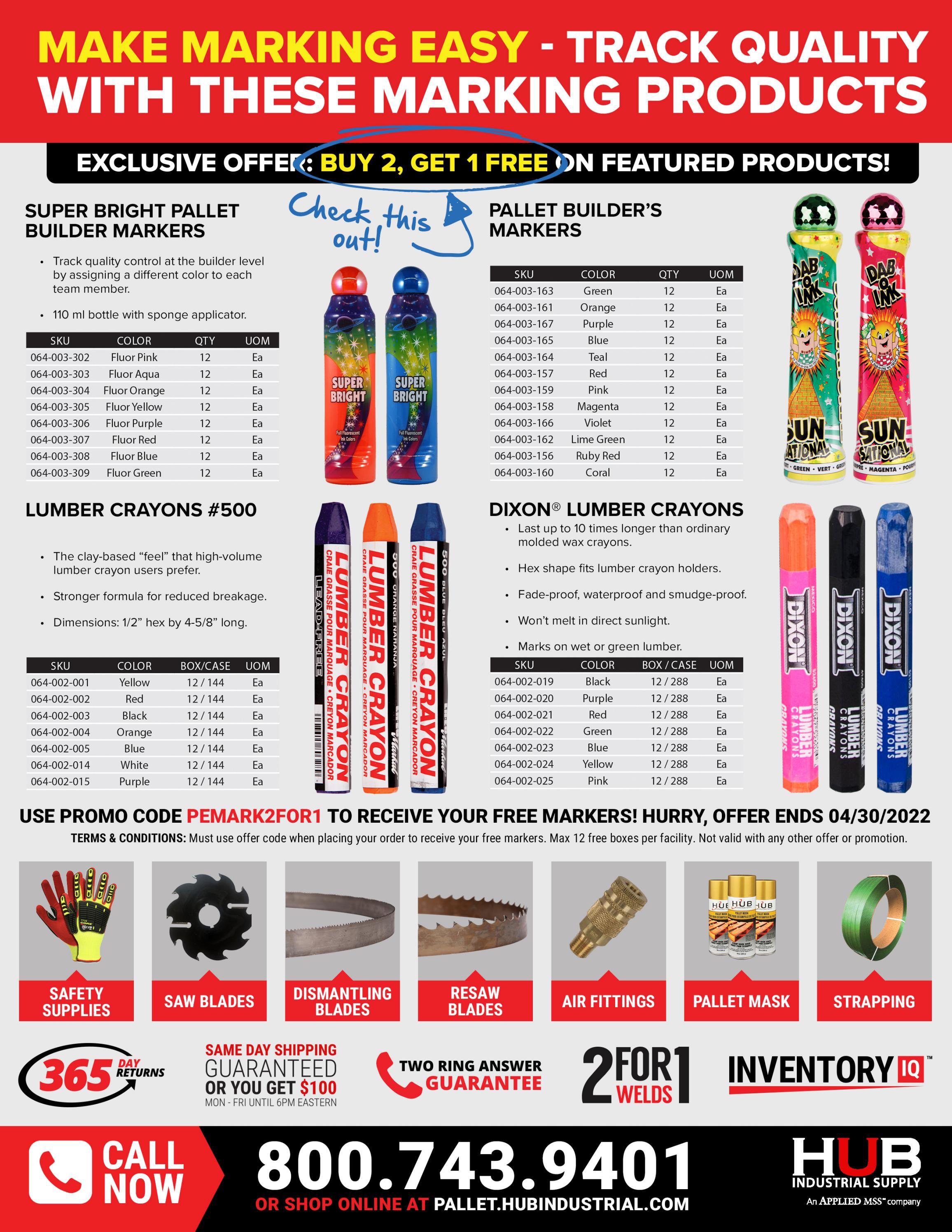 Pallet Marking Products by Hub Industrial Supply - Issuu