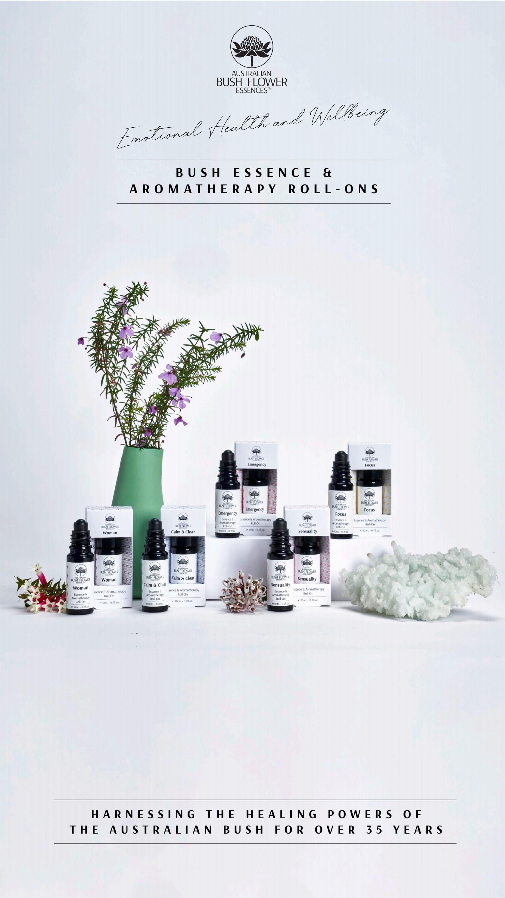 Bush Essence & Aromatherapy Roll-Ons by Australian Bush Flower Essences ...