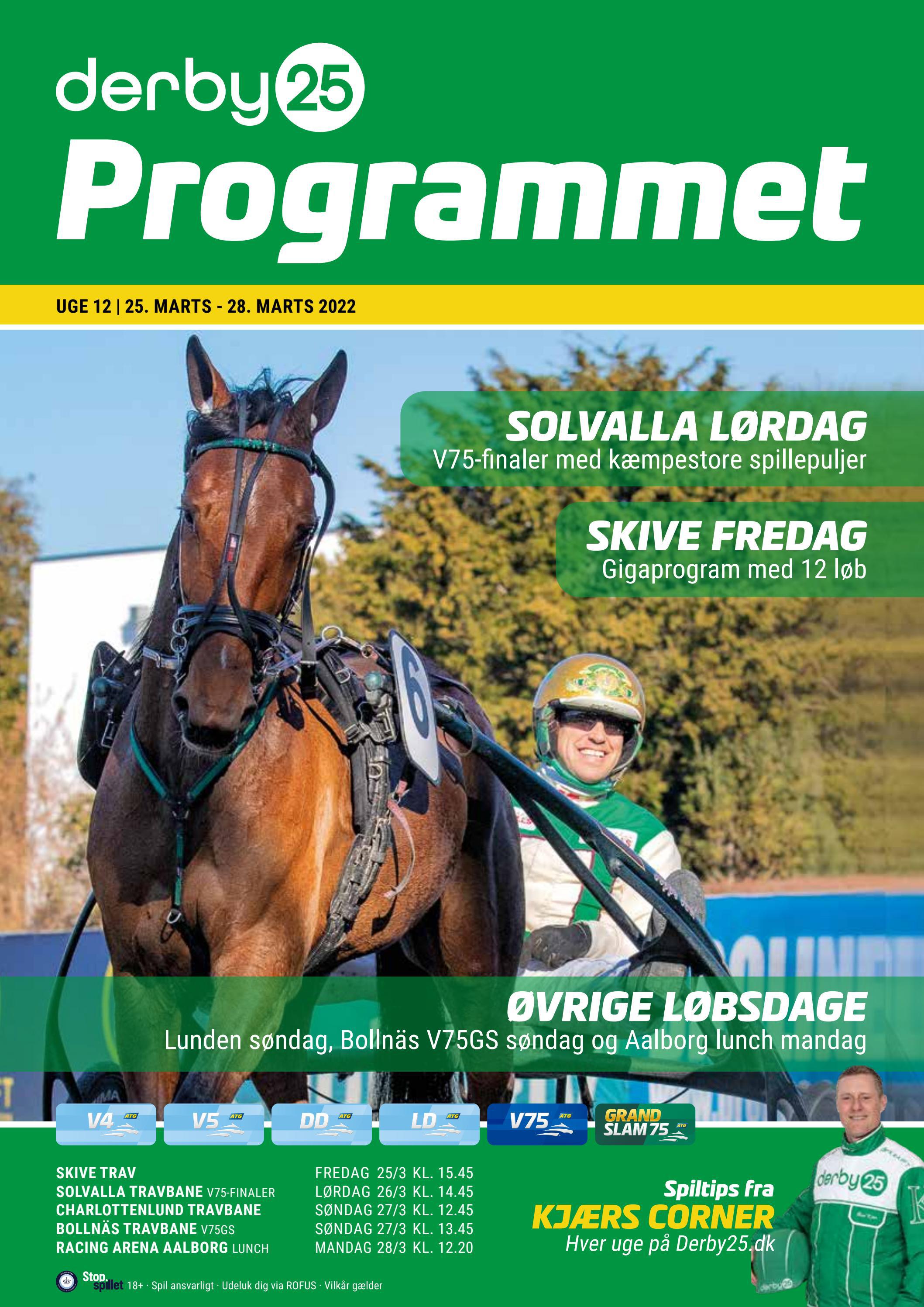 Derby25 Programmet Uge 12 by NHJepsen - Issuu