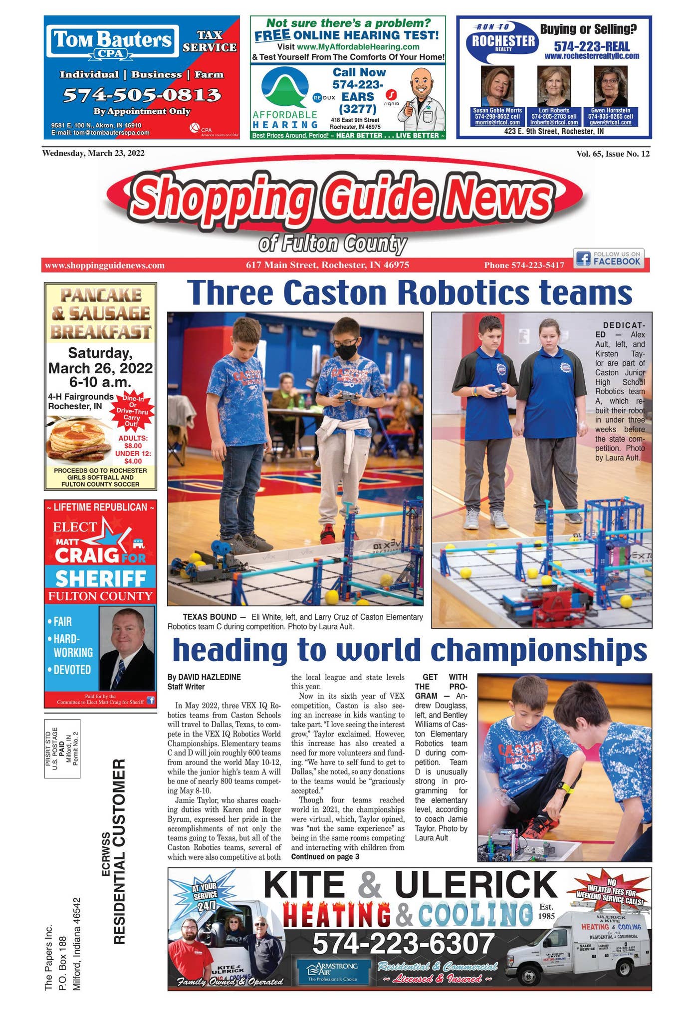 Shopping Guide News of Fulton County - March 23, 2022 by The Papers Inc ...