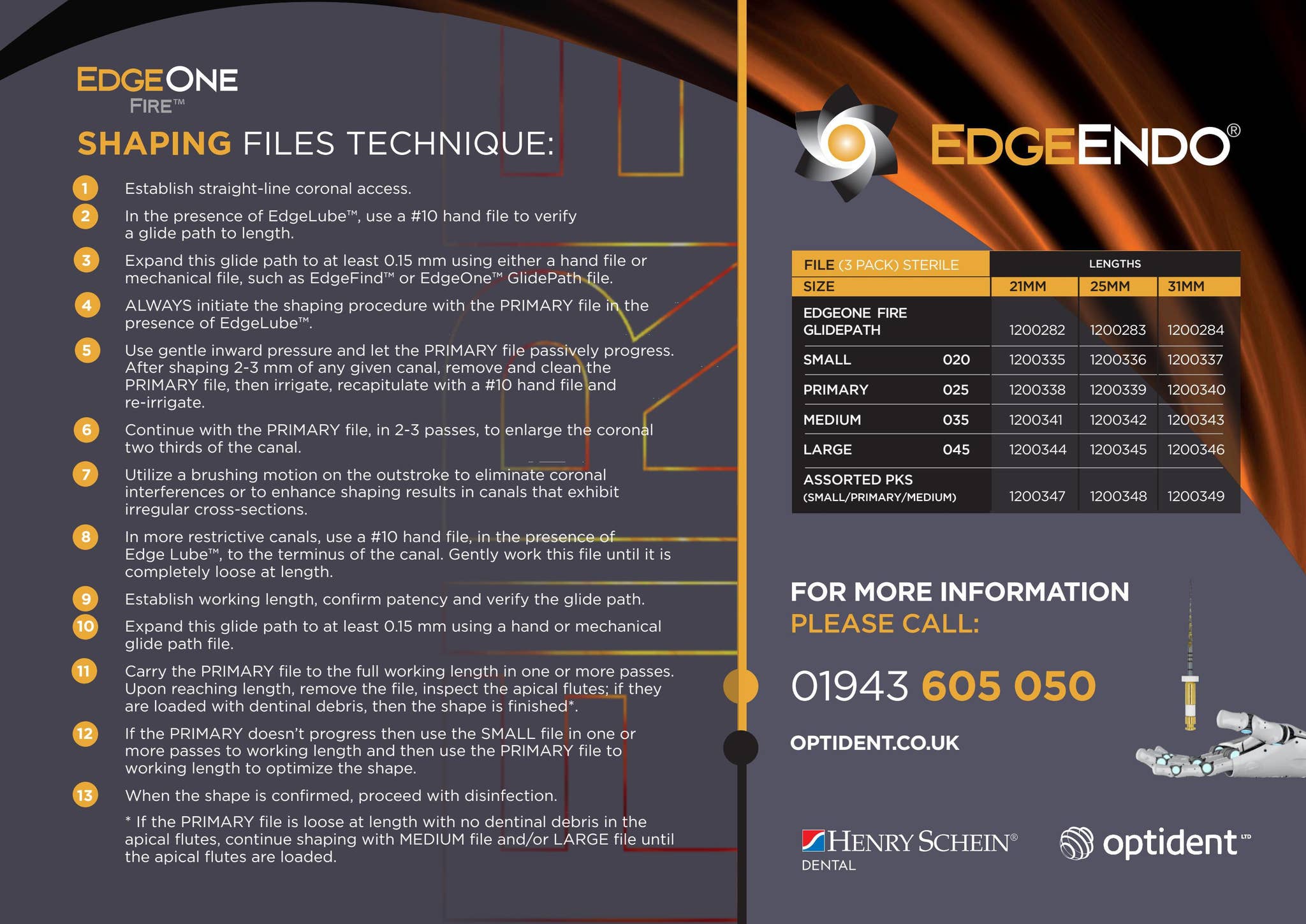EdgeOne Fire Sequence Card by HenryScheinUK - Issuu