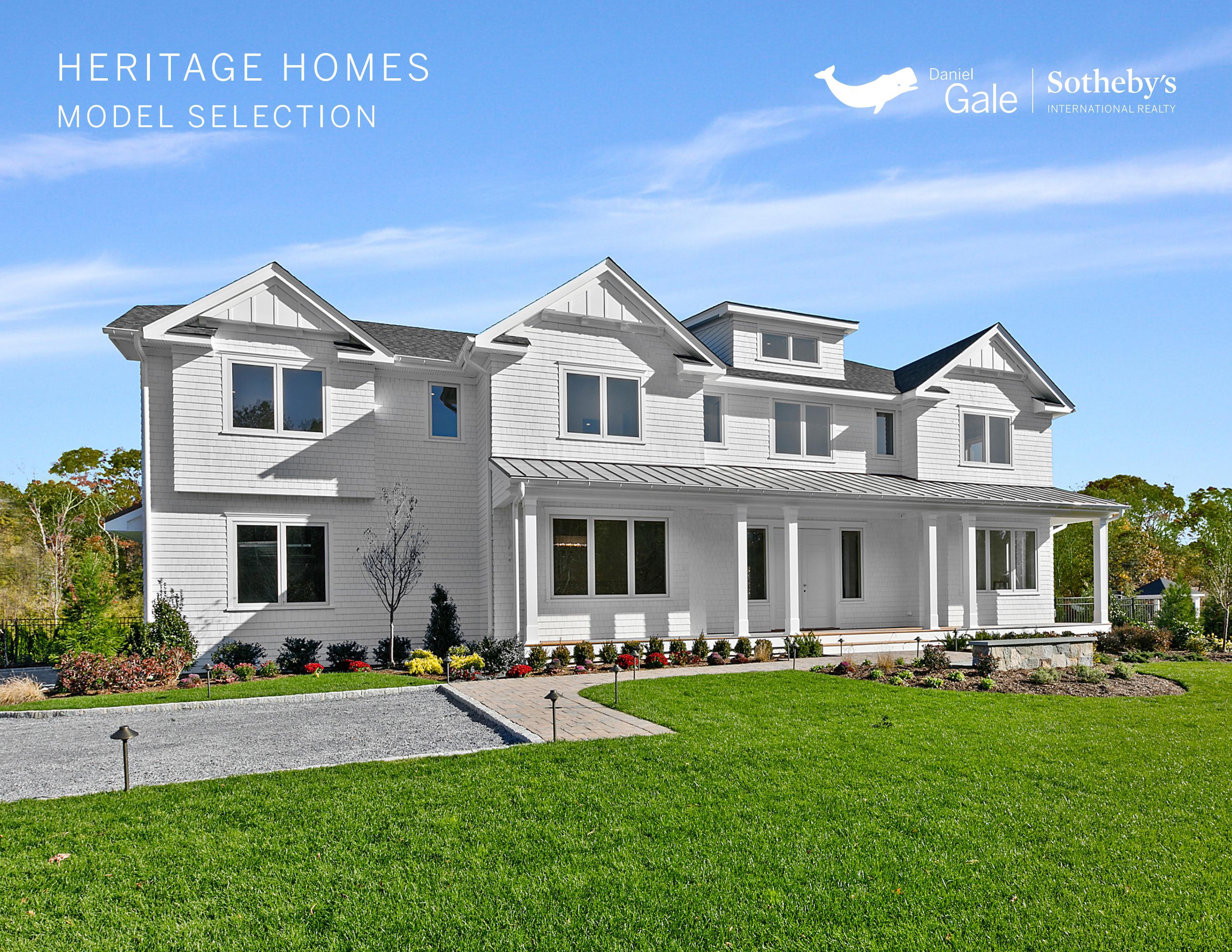 Heritage Homes | Model Selection by Daniel Gale Sotheby's International ...