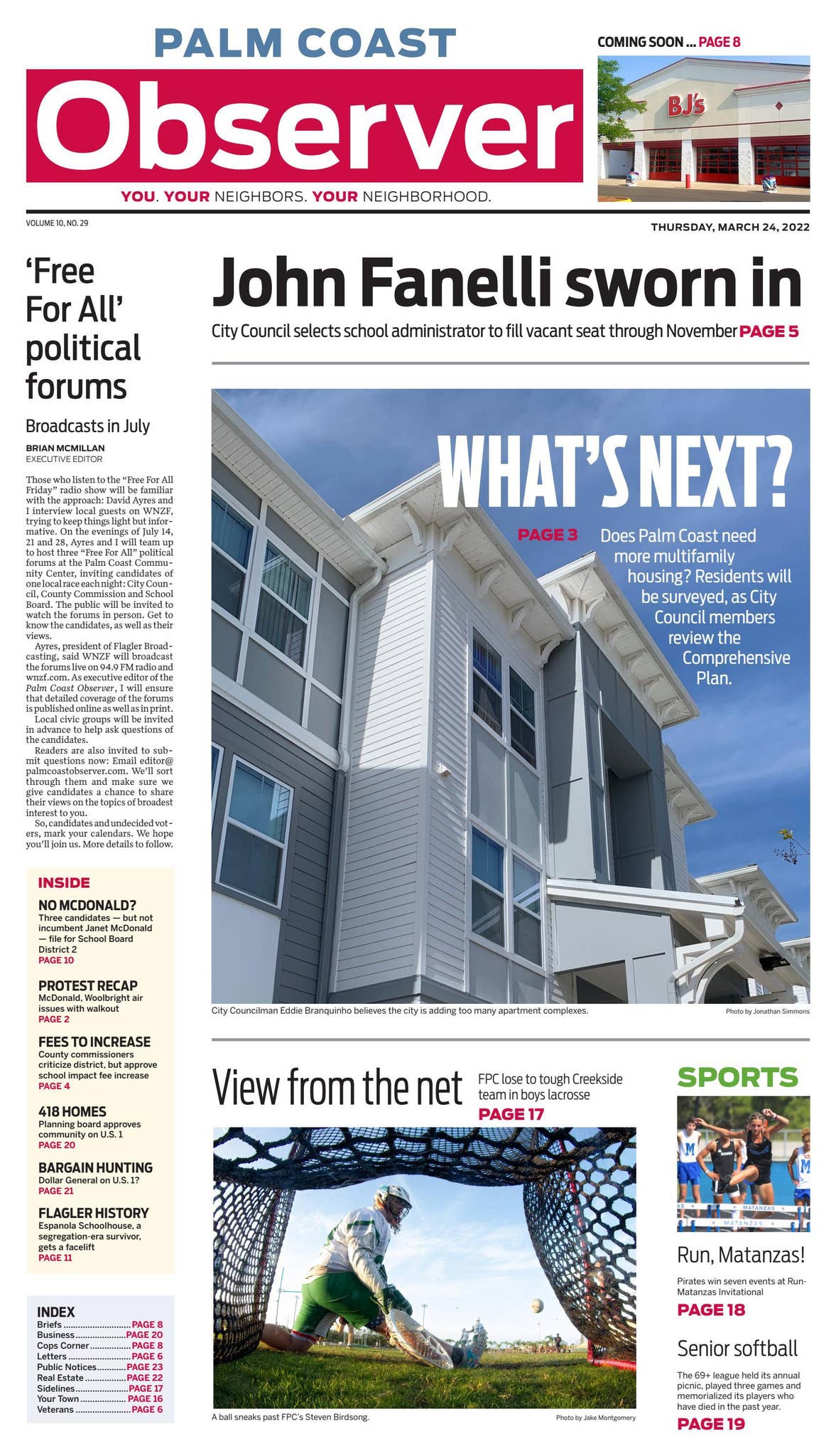 Palm Coast Observer 3-24-22 by Observer Local News - Issuu
