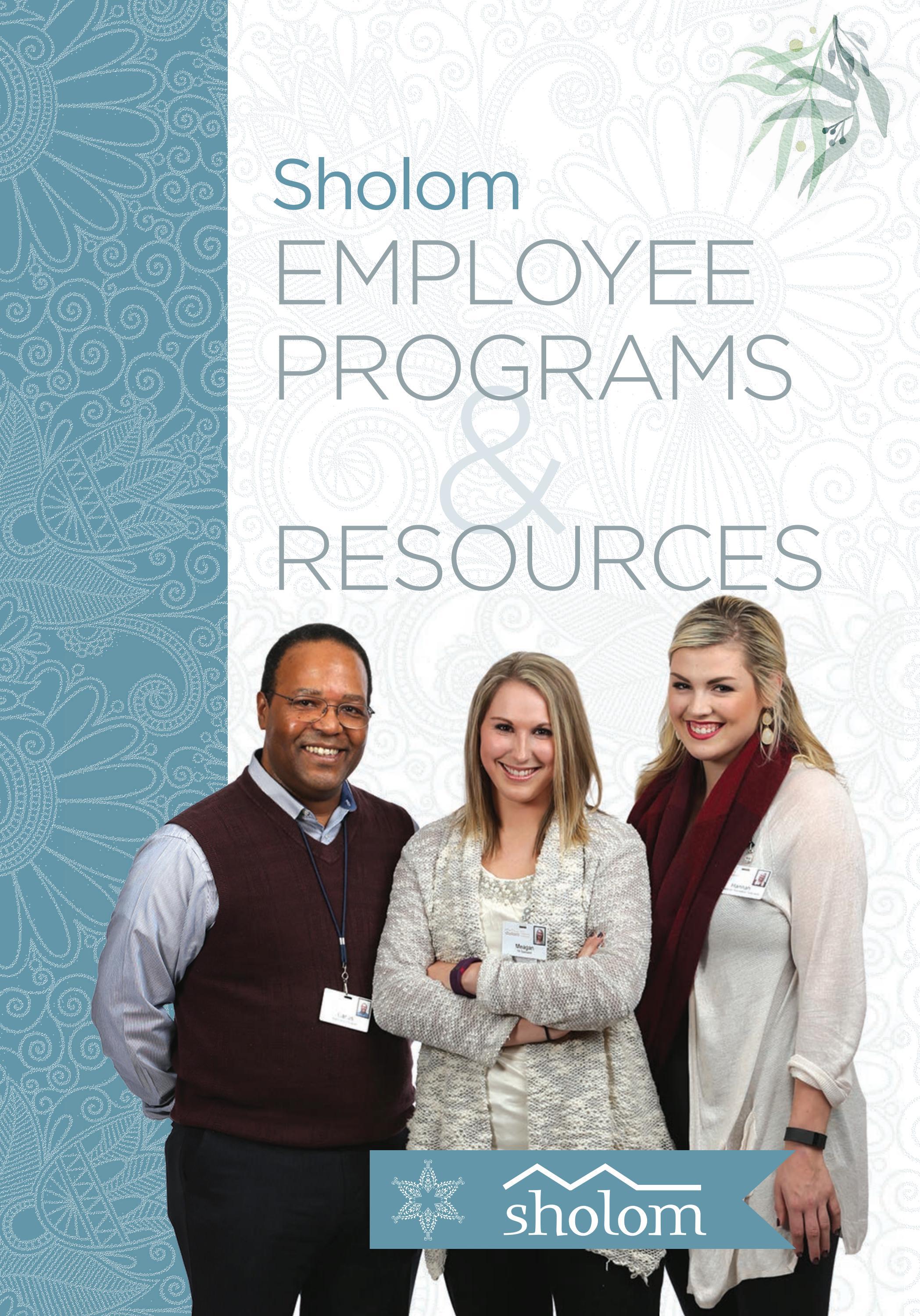 Sholom Employee Programs & Resources by Sholom - Issuu