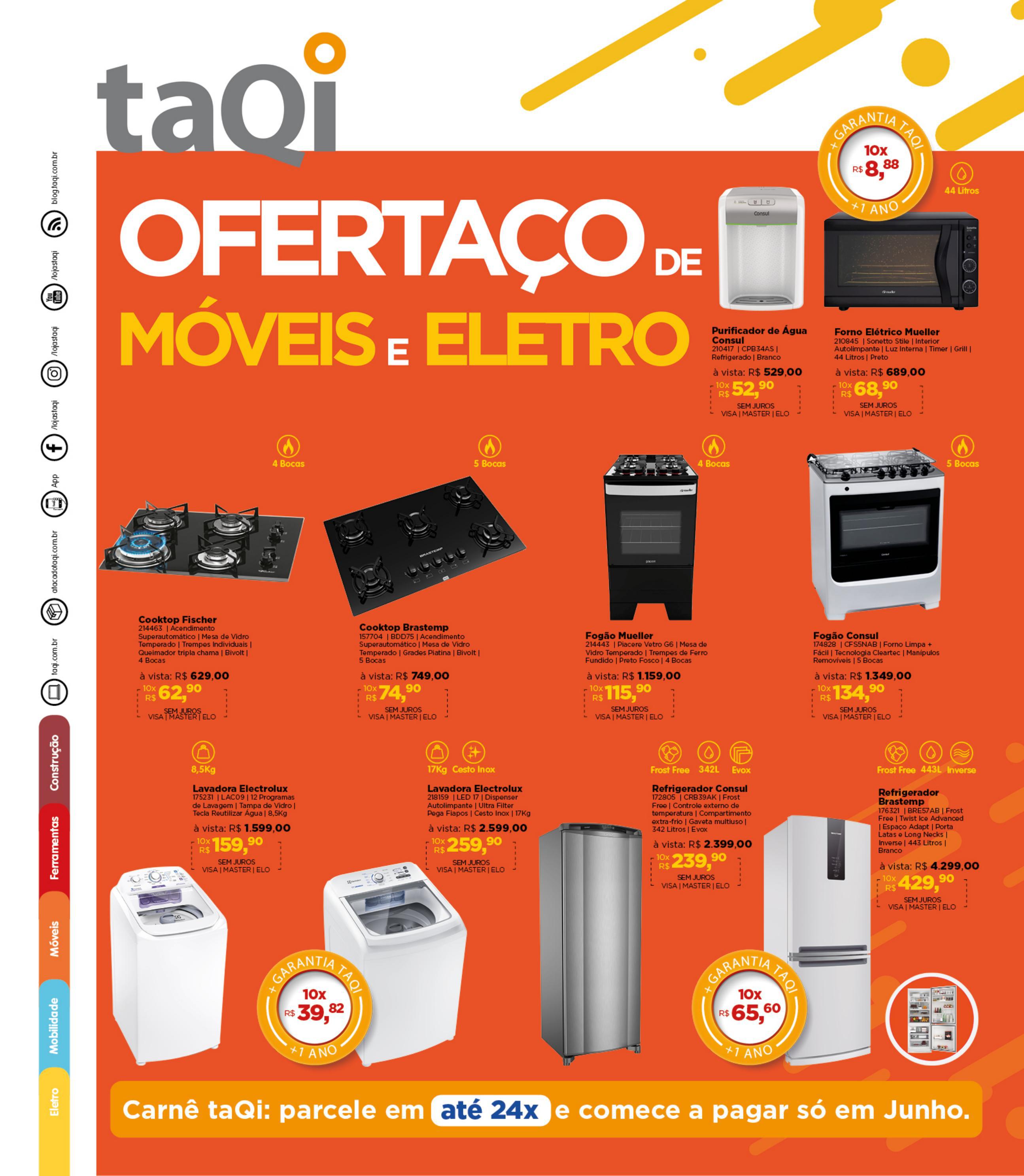 taQi // Ofertaço de Móveis e Eletro by Lojas taQi - Issuu