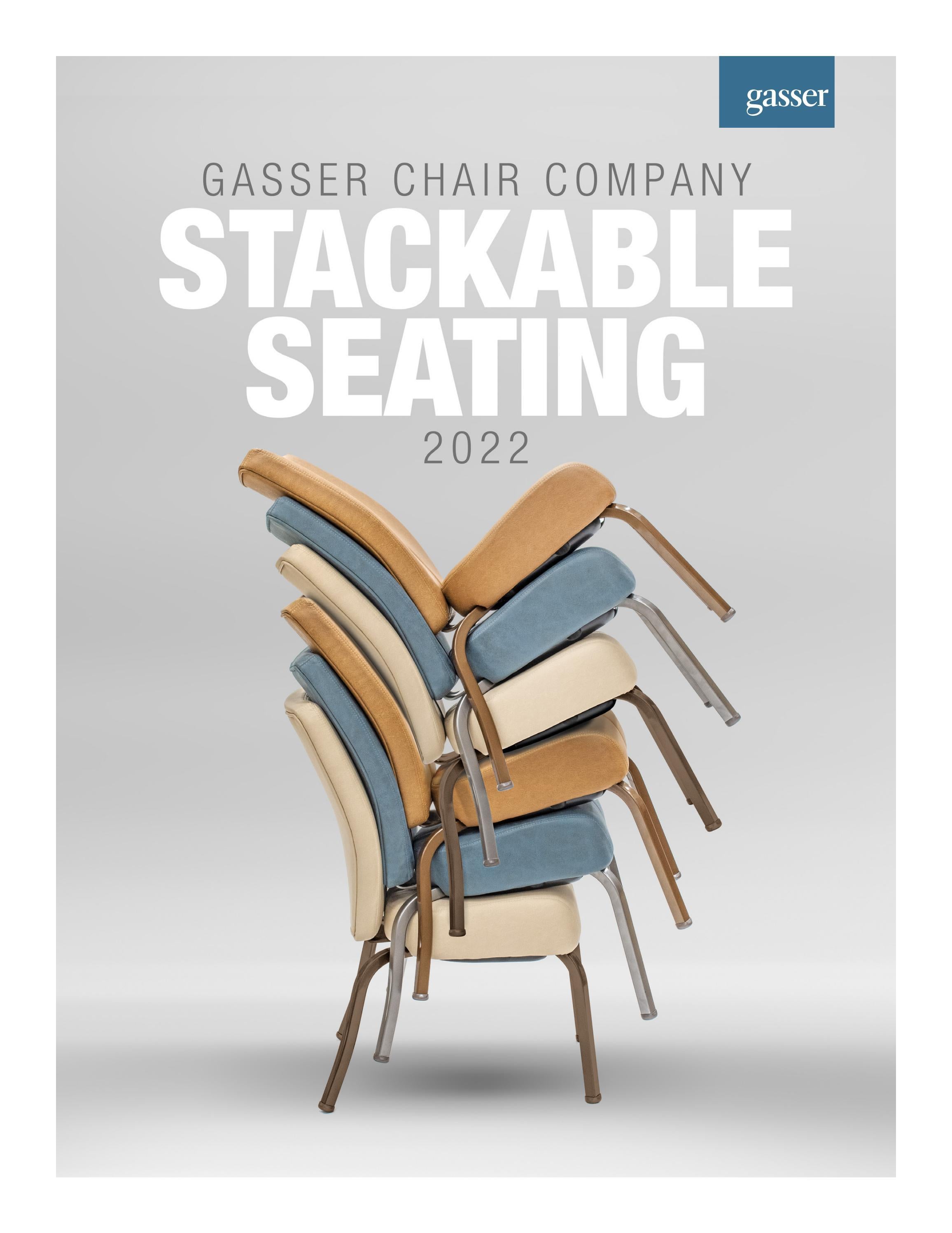 Stackable Seating Brochure | Gasser Chair Company by Gasser Chair ...