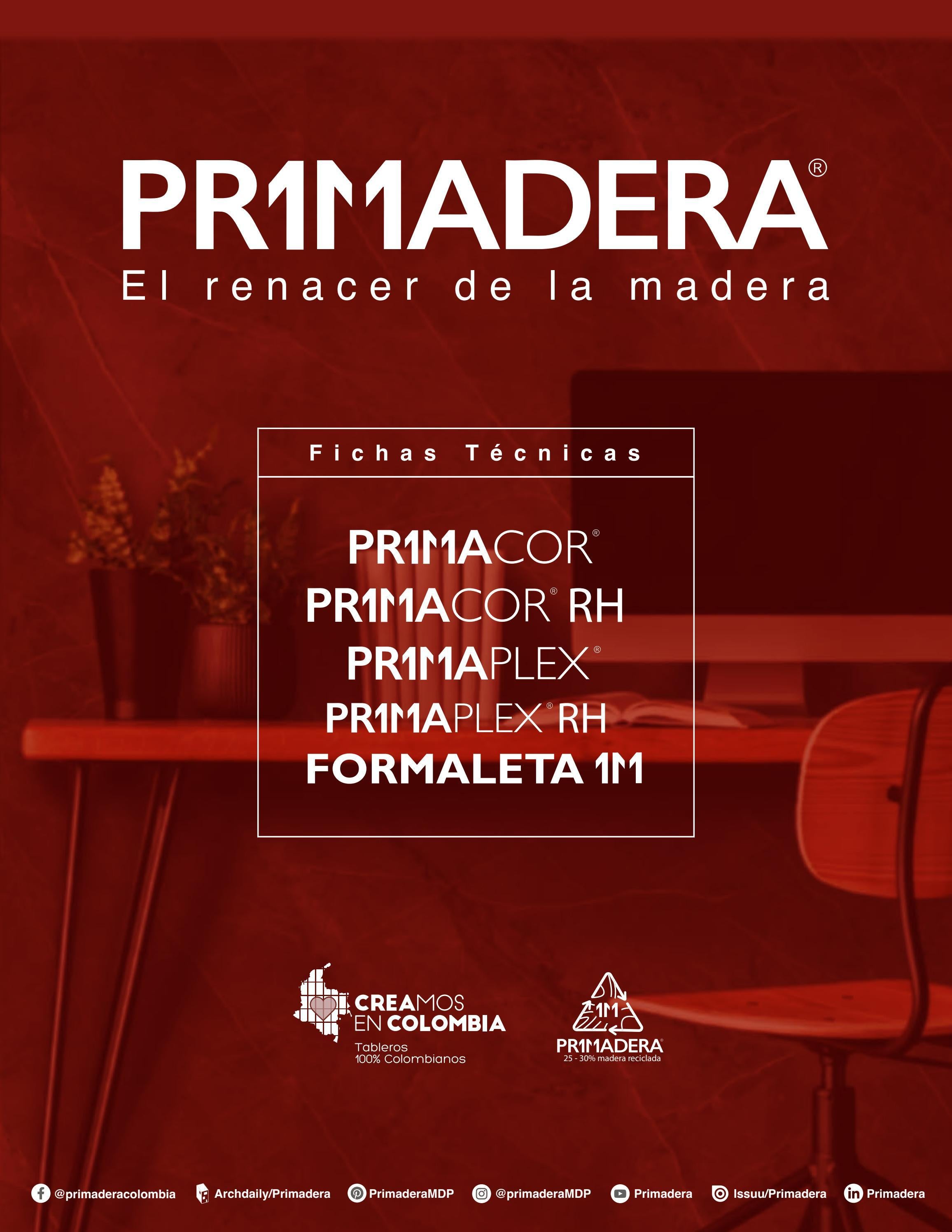 FICHAS TÉCNICAS PRIMADERA by Primadera - Issuu