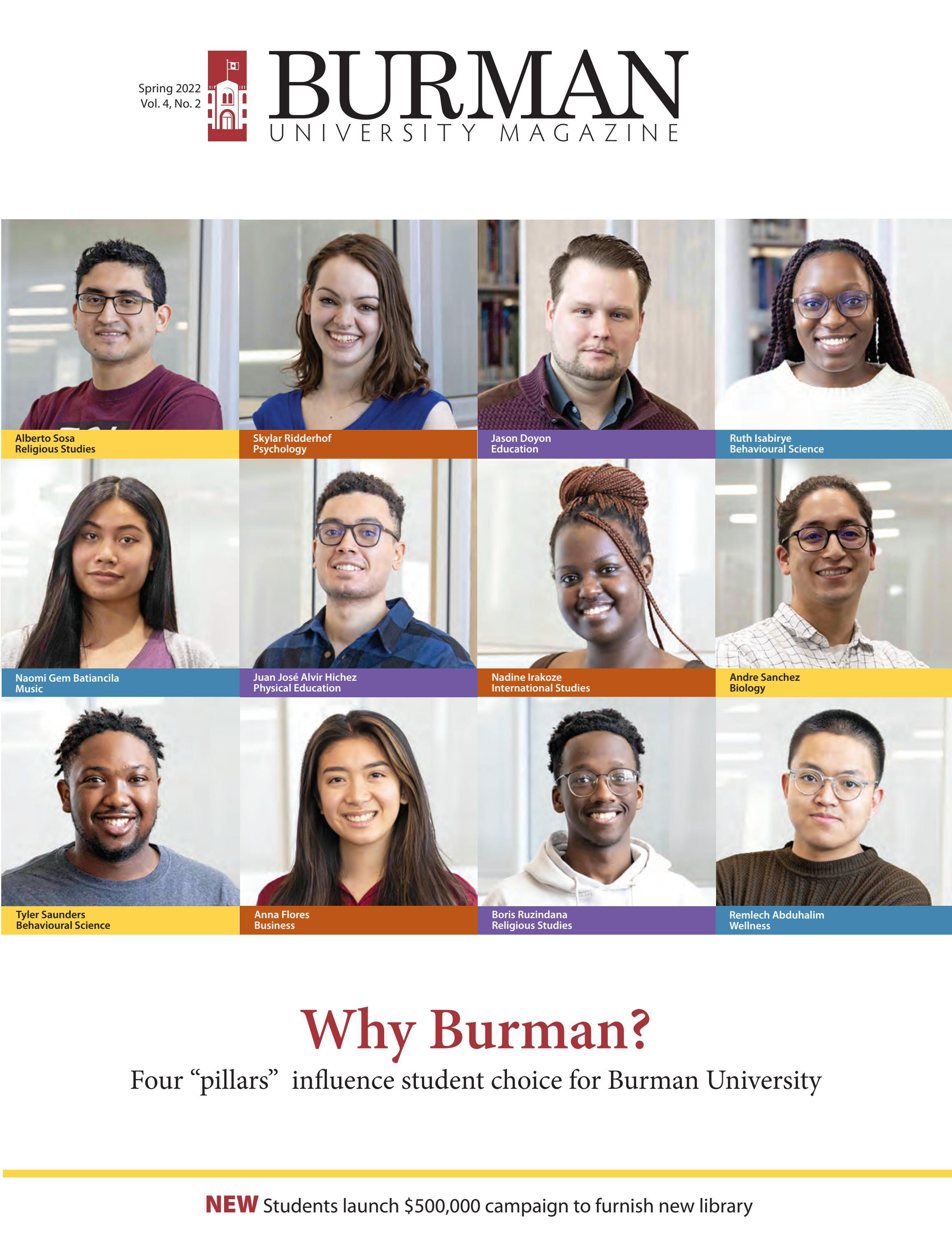 Burman University Magazine Vol. 4, No. 2. | Spring 2022 by Burman ...