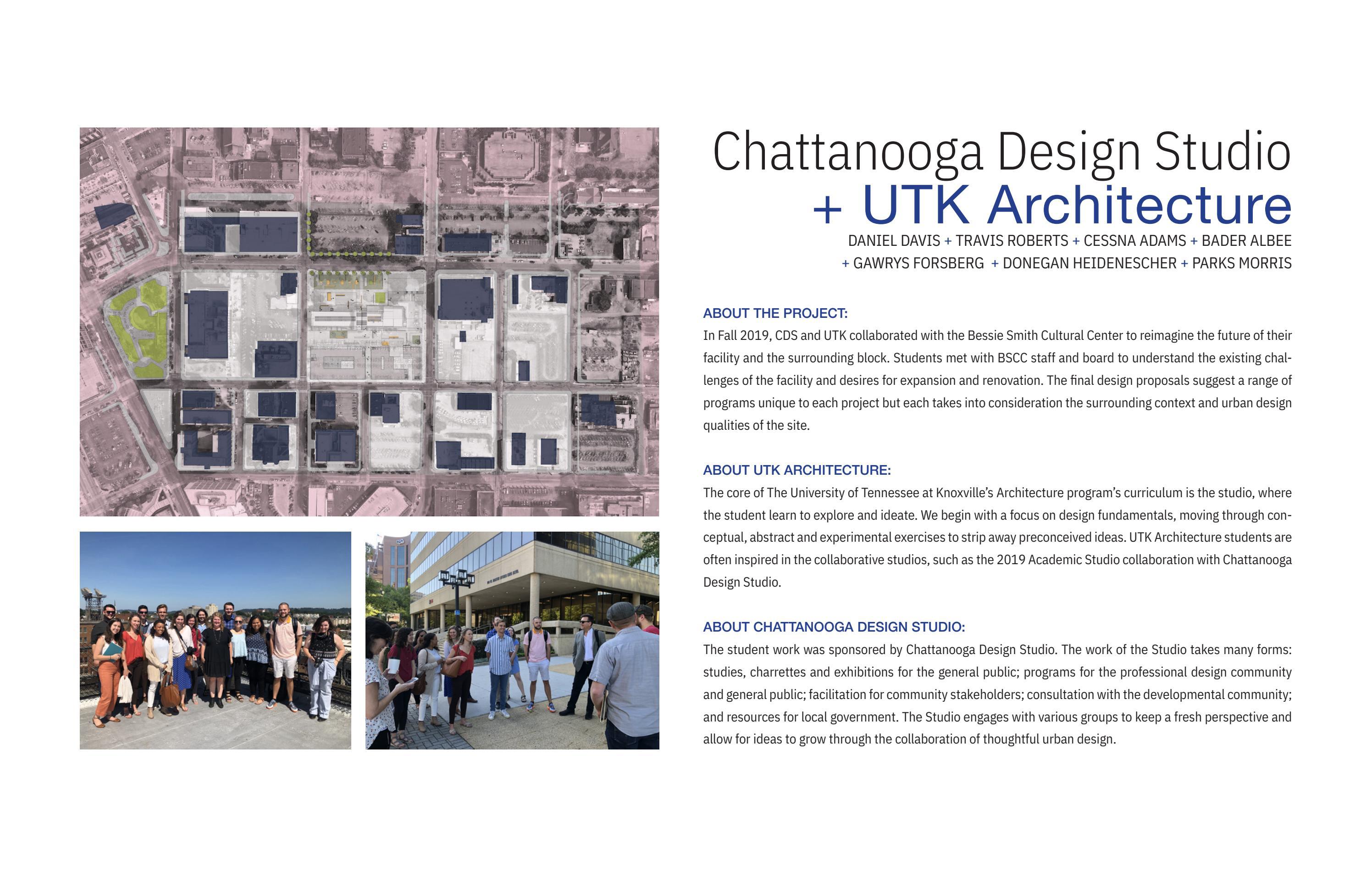 Fall 2019, UTK College of Architecture & Design Collaboration by ...