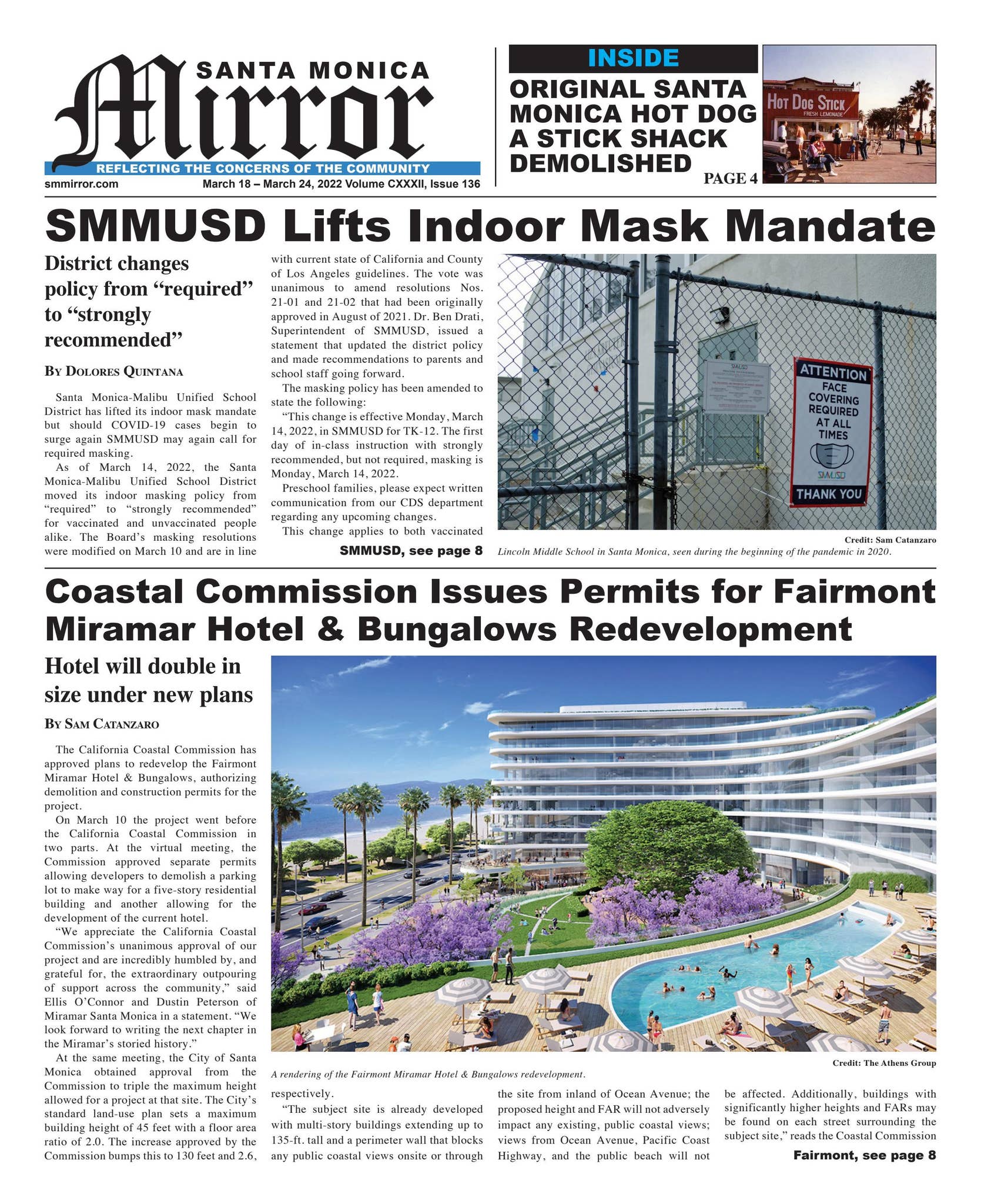 Santa Monica Mirror 3.18.22 by Mirror Media Group/ Modoc Media ...