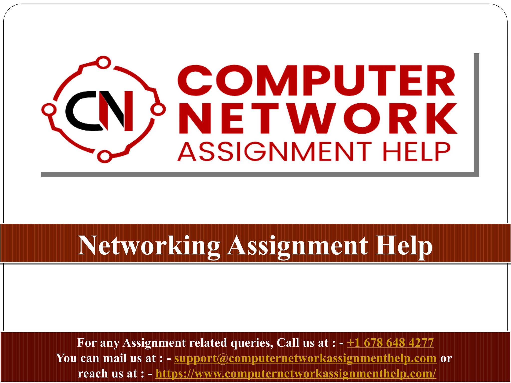 Network Assignment Help by Computer Network Assignment Help - Issuu