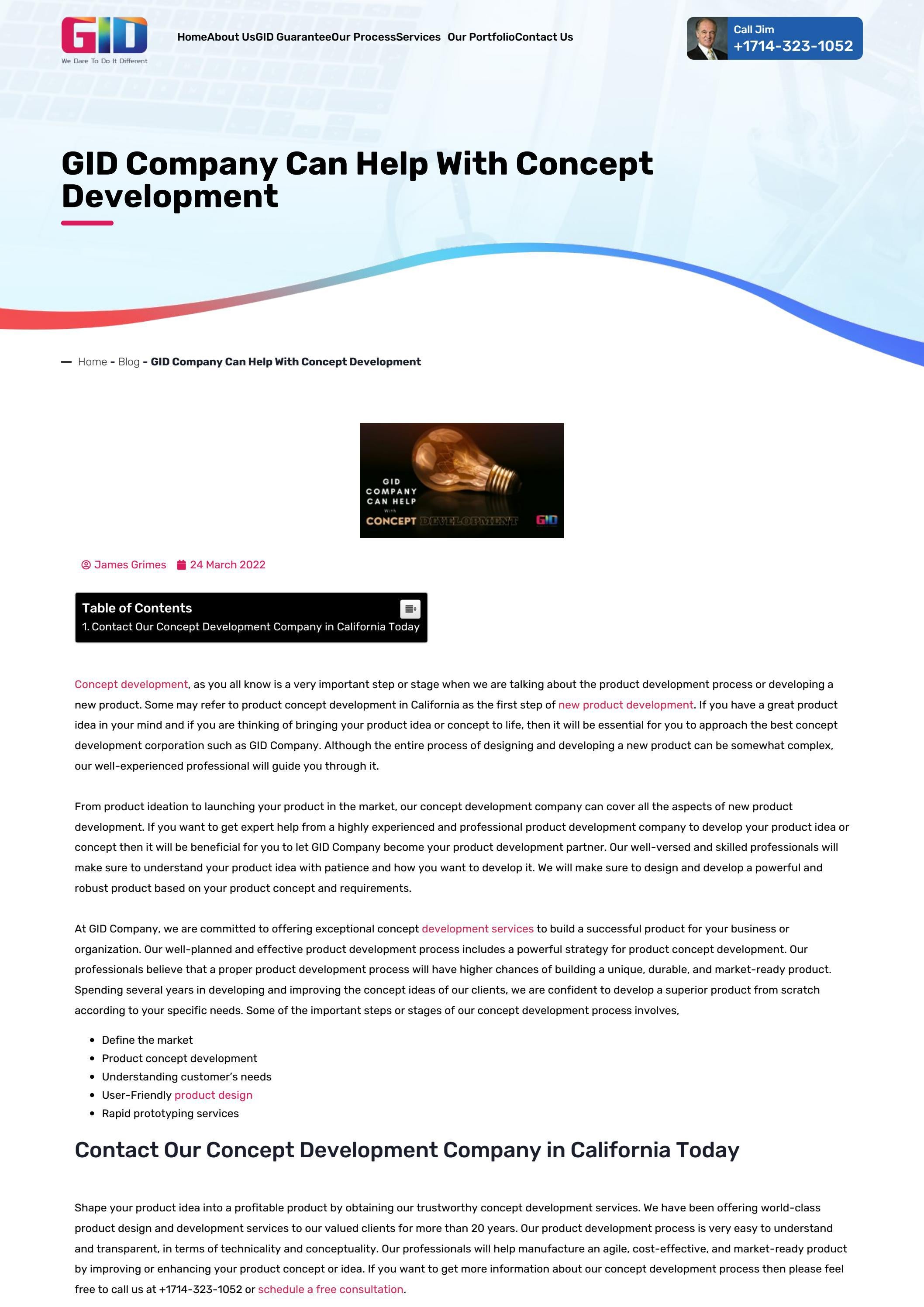 GID Company Can Help With Concept Development by GID Company - Issuu