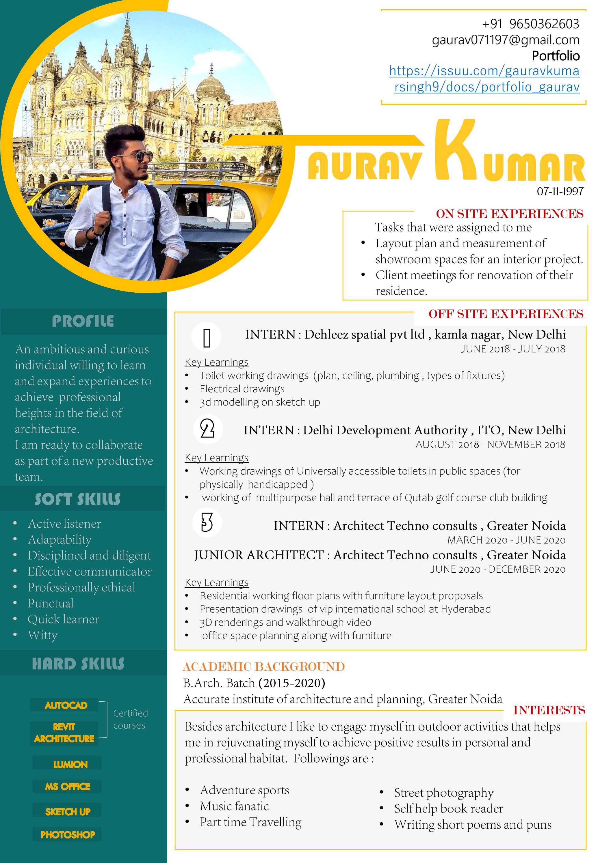 Resume by Gaurav Kumar - Issuu