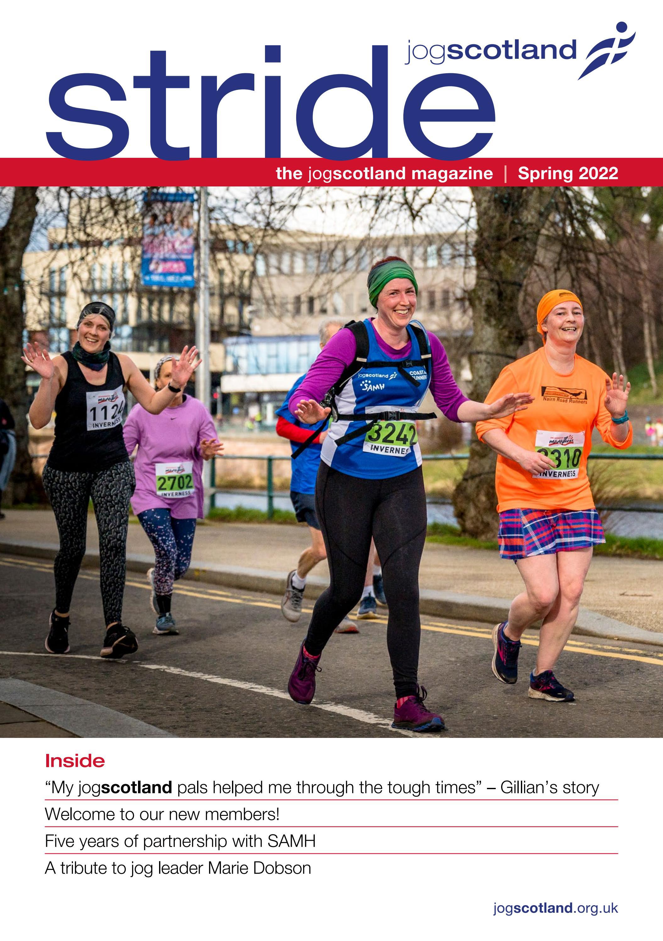 Stride Magazine - Spring 2022 by jog scotland - Issuu