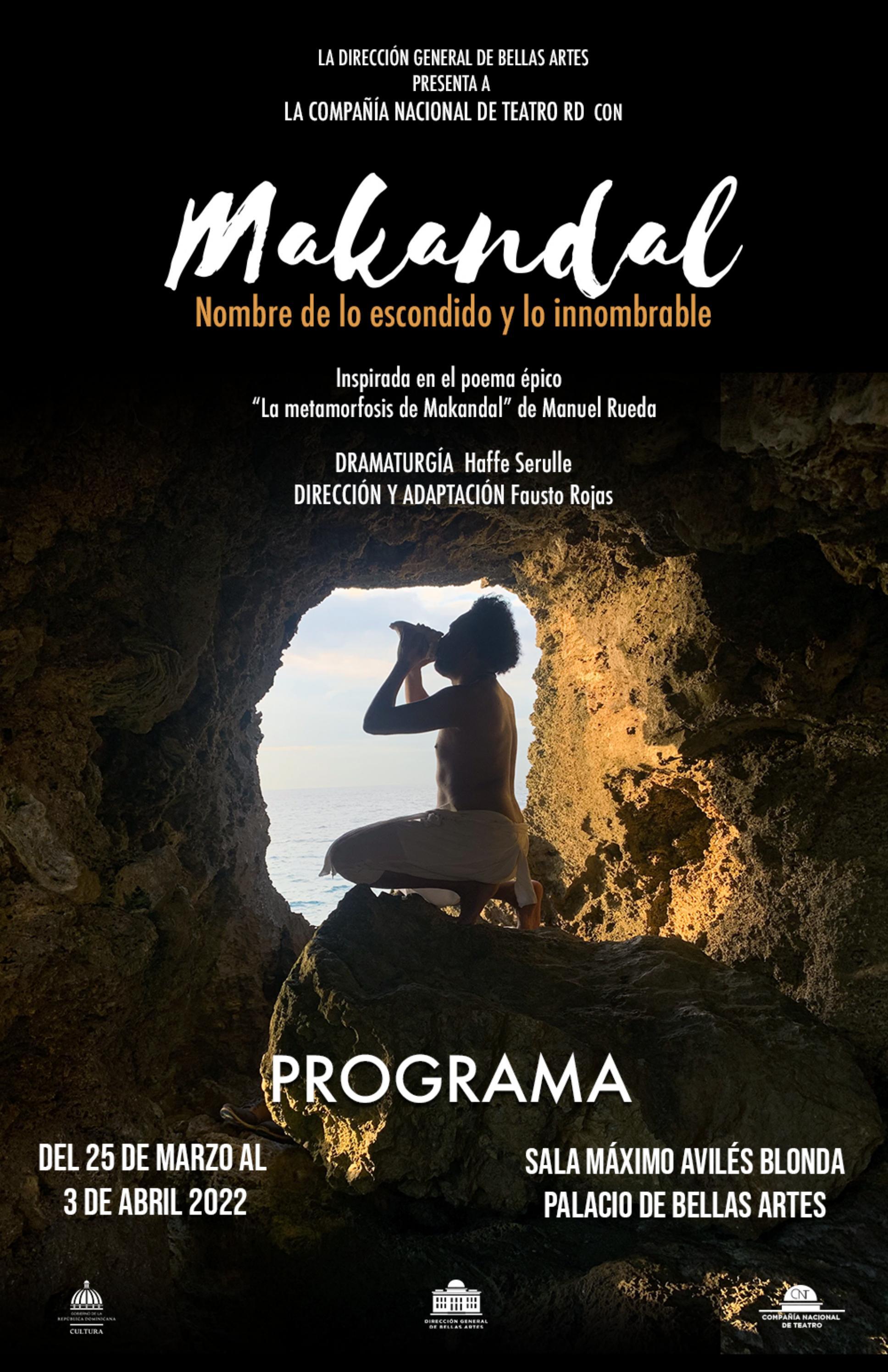 Makandal, de la Compañía Nacional de Teatro by SocialMediaBellasArtes ...