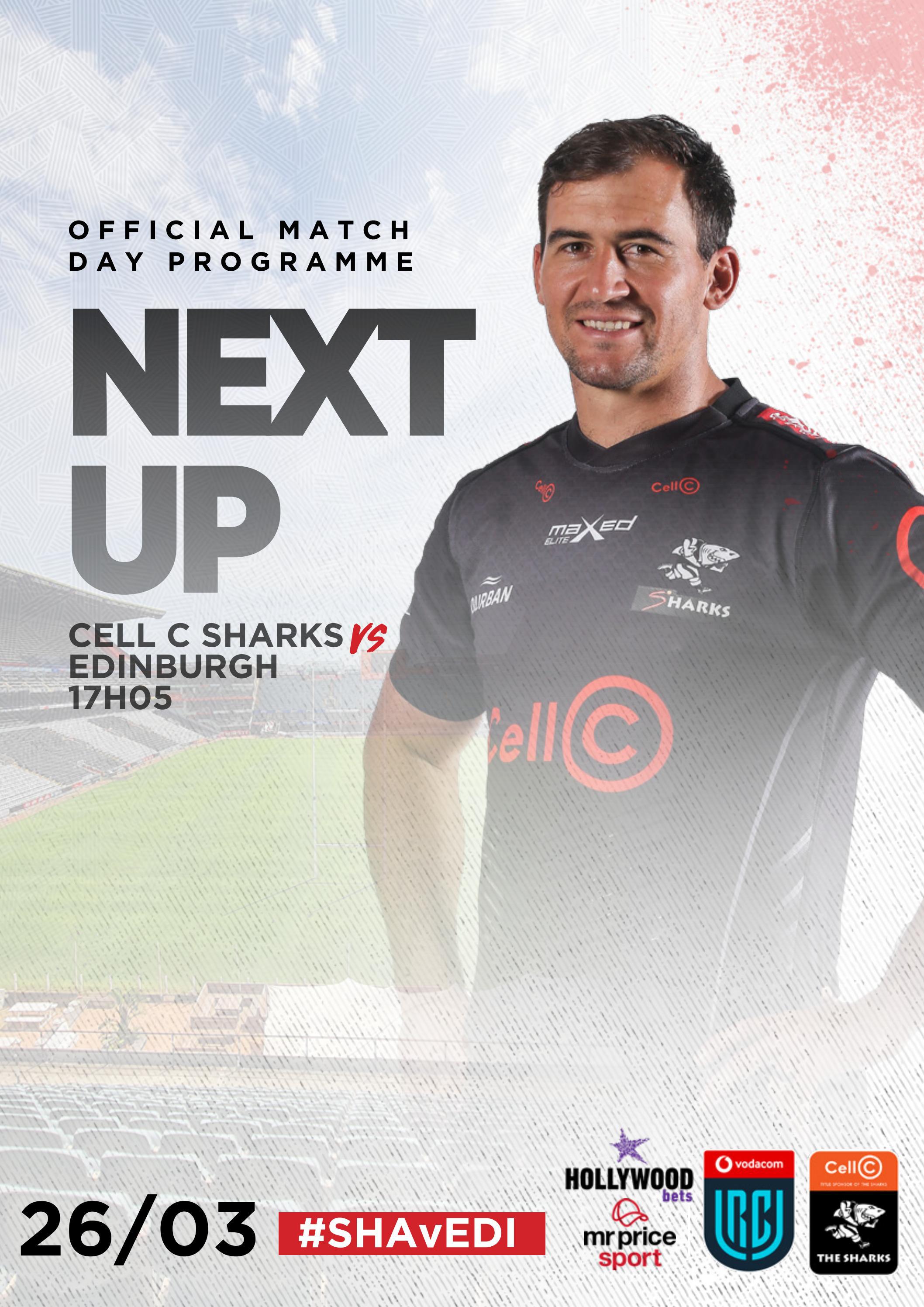 Cell C Sharks vs Edinburgh March 26 2022 by Sharks Uncaged - Issuu