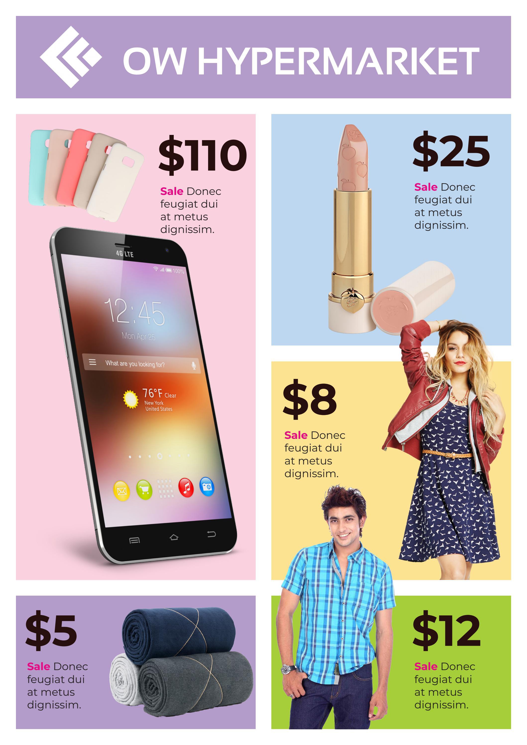 Store Products Catalog Brochure Template by OWPictures - Issuu