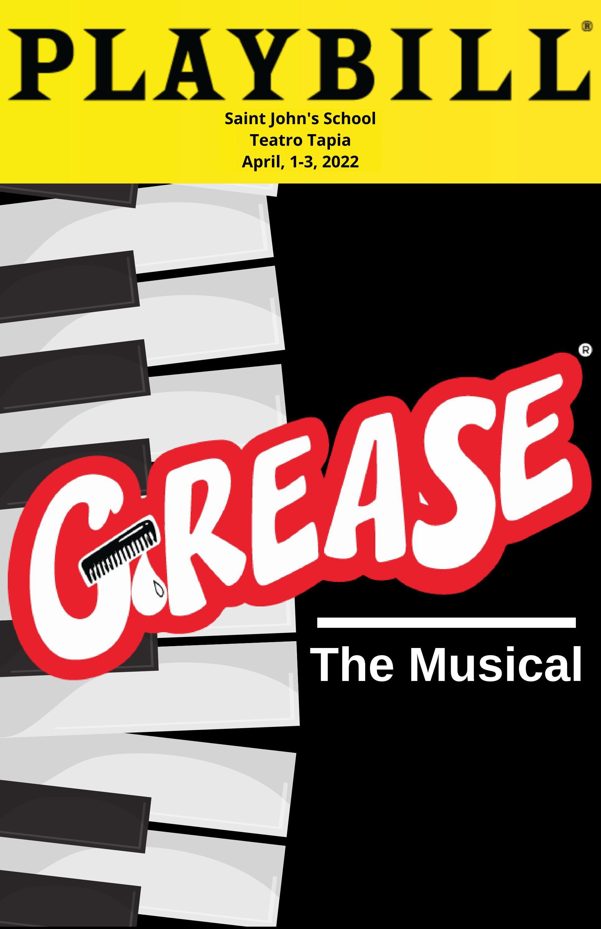 SJS Grease the Musical 2022 by Brendaly Marcano - Issuu