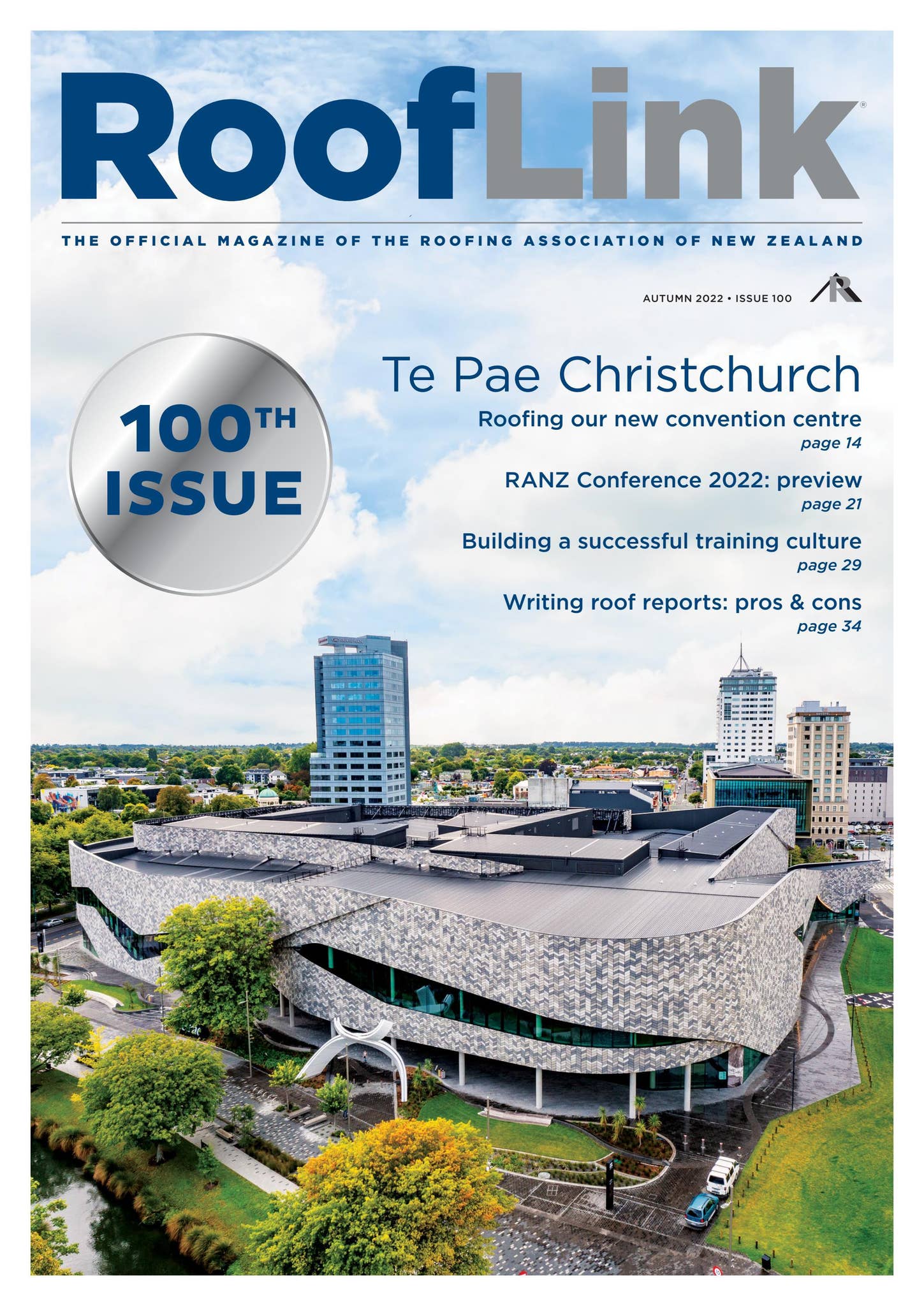 Issue #100 RoofLink® Autumn 2022 by the Roofing Association of New ...