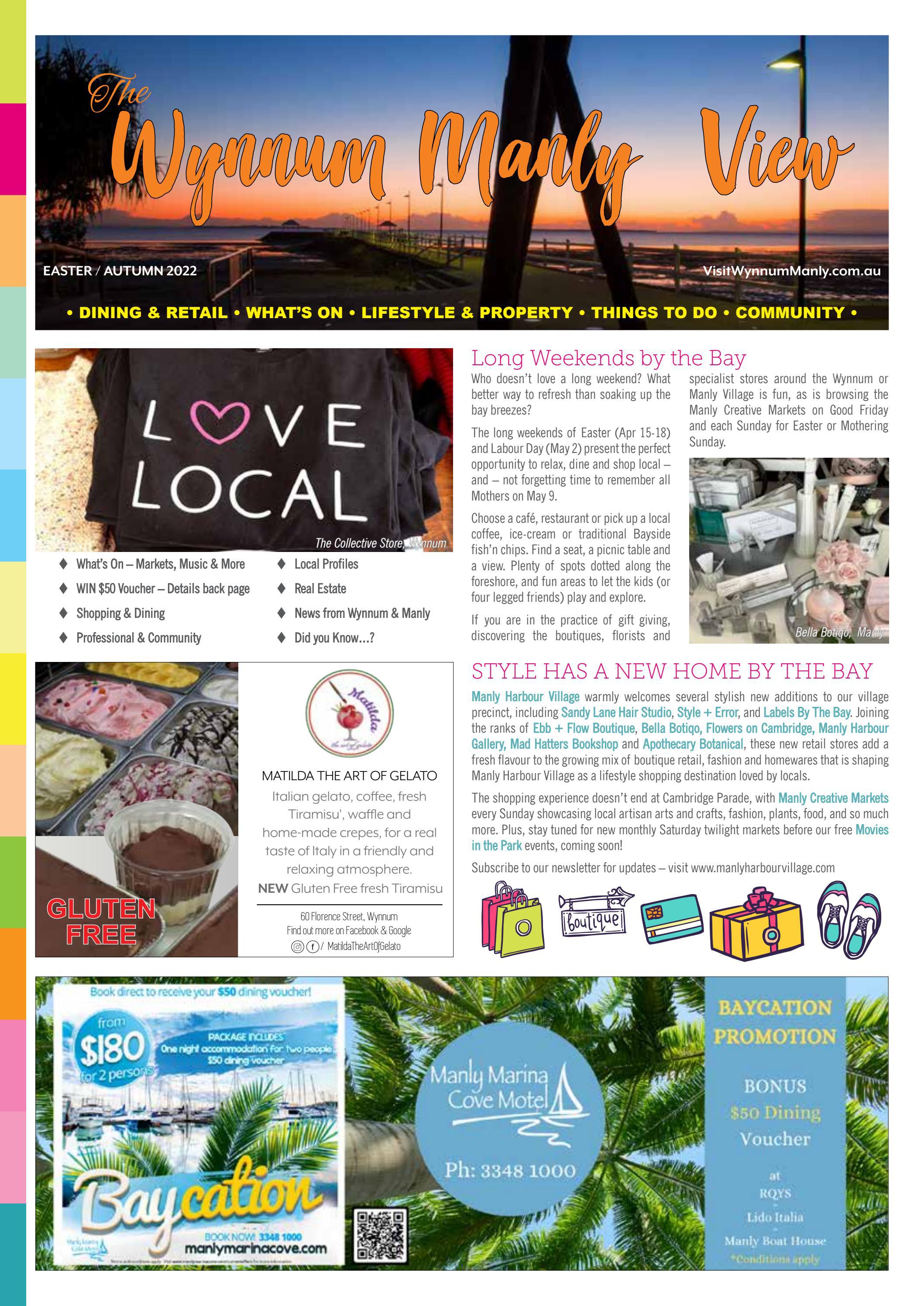 The Wynnum Manly View - Easter/Autumn 2022 by Visit Wynnum Manly - Issuu
