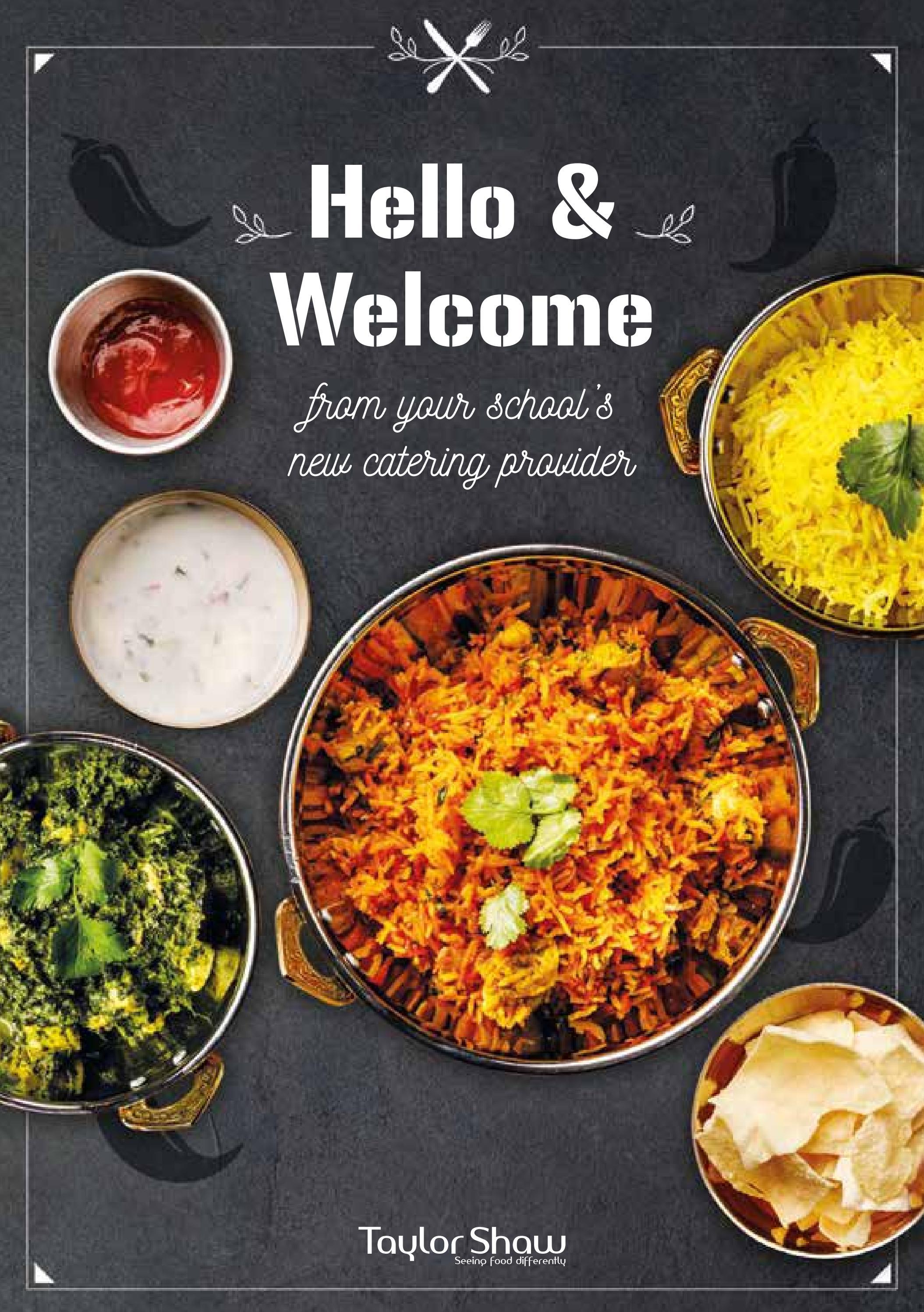 Hello & Welcome – New Catering Provider by Schudio - Issuu