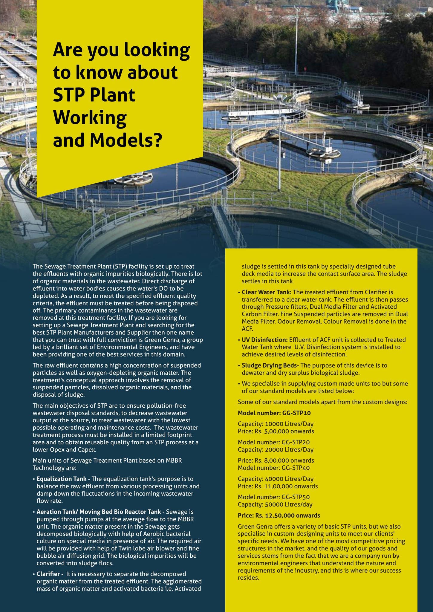 Are you looking to know about STP Plant Working and Models? by ...