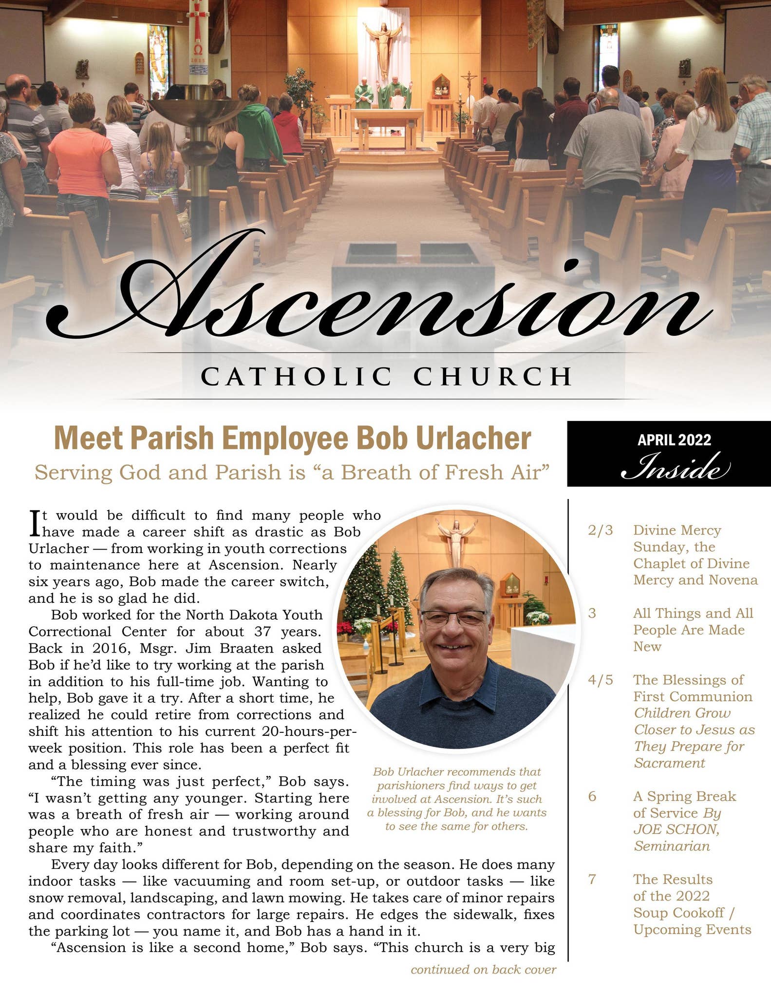Ascension Catholic Church Newsletter — April 2022 by Catholic ...