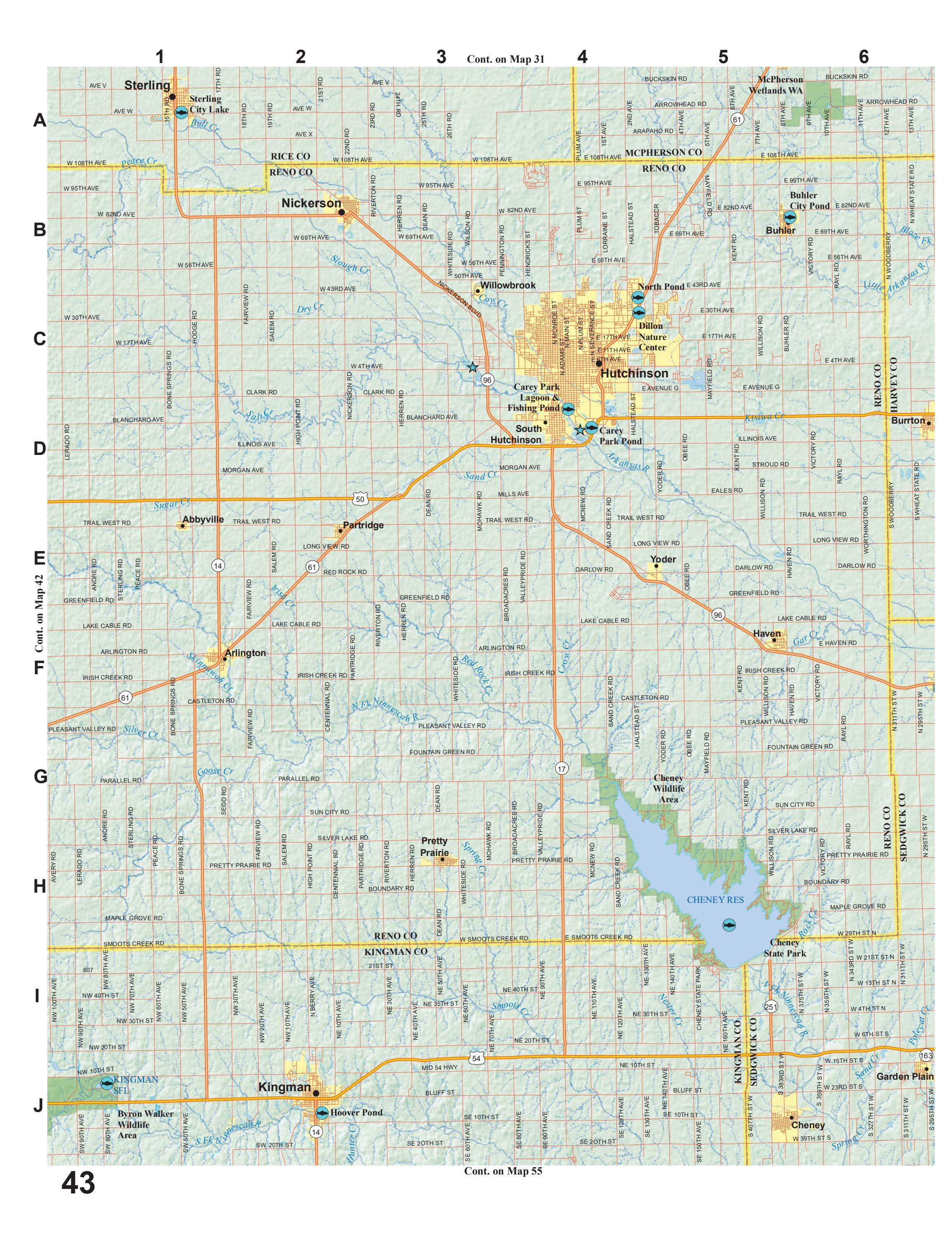 2022 Atlas de pesca de Kansas by Kansas Department of Wildlife & Parks ...