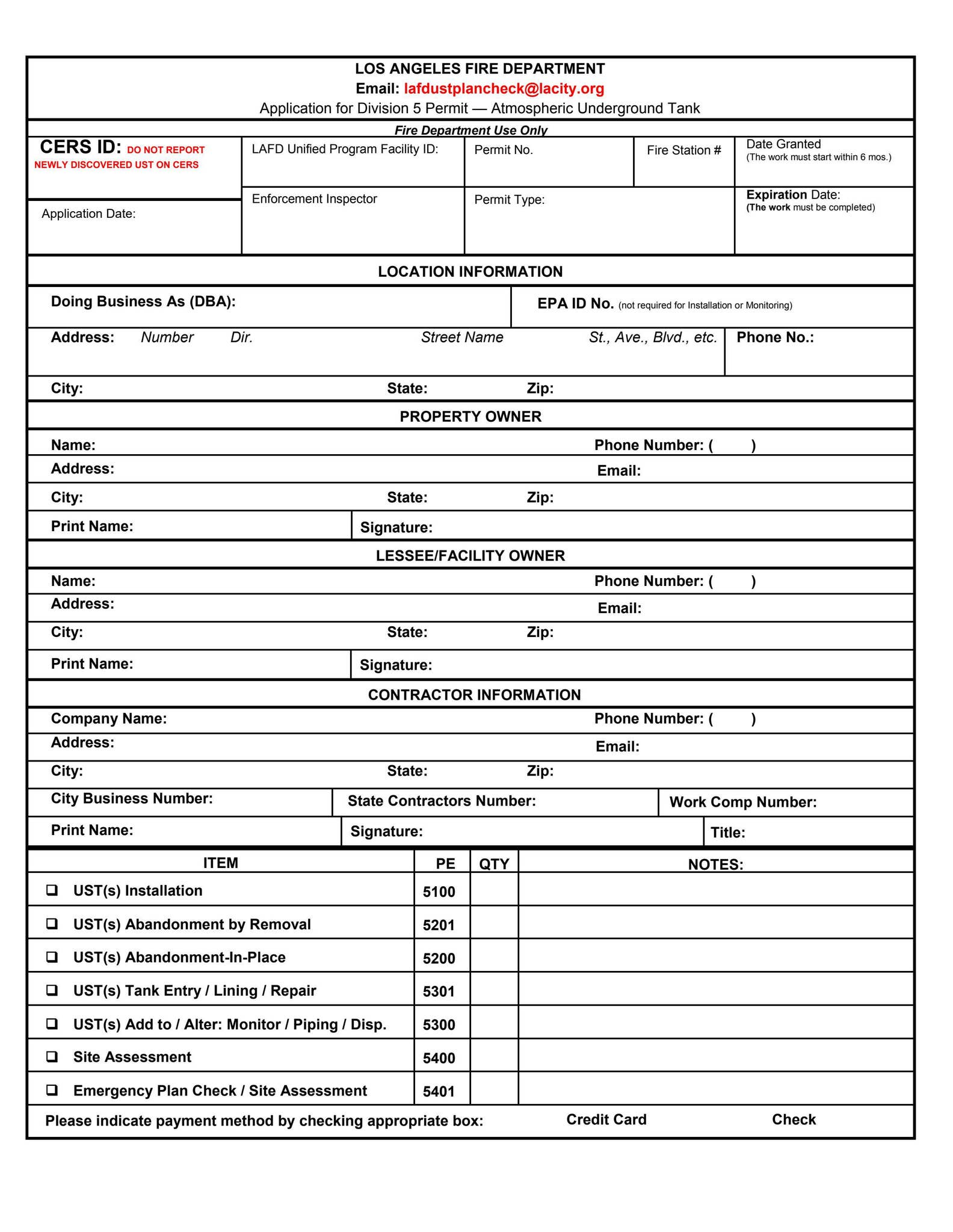 D5 Application - 7/2021 by Los Angeles Fire Department - Issuu