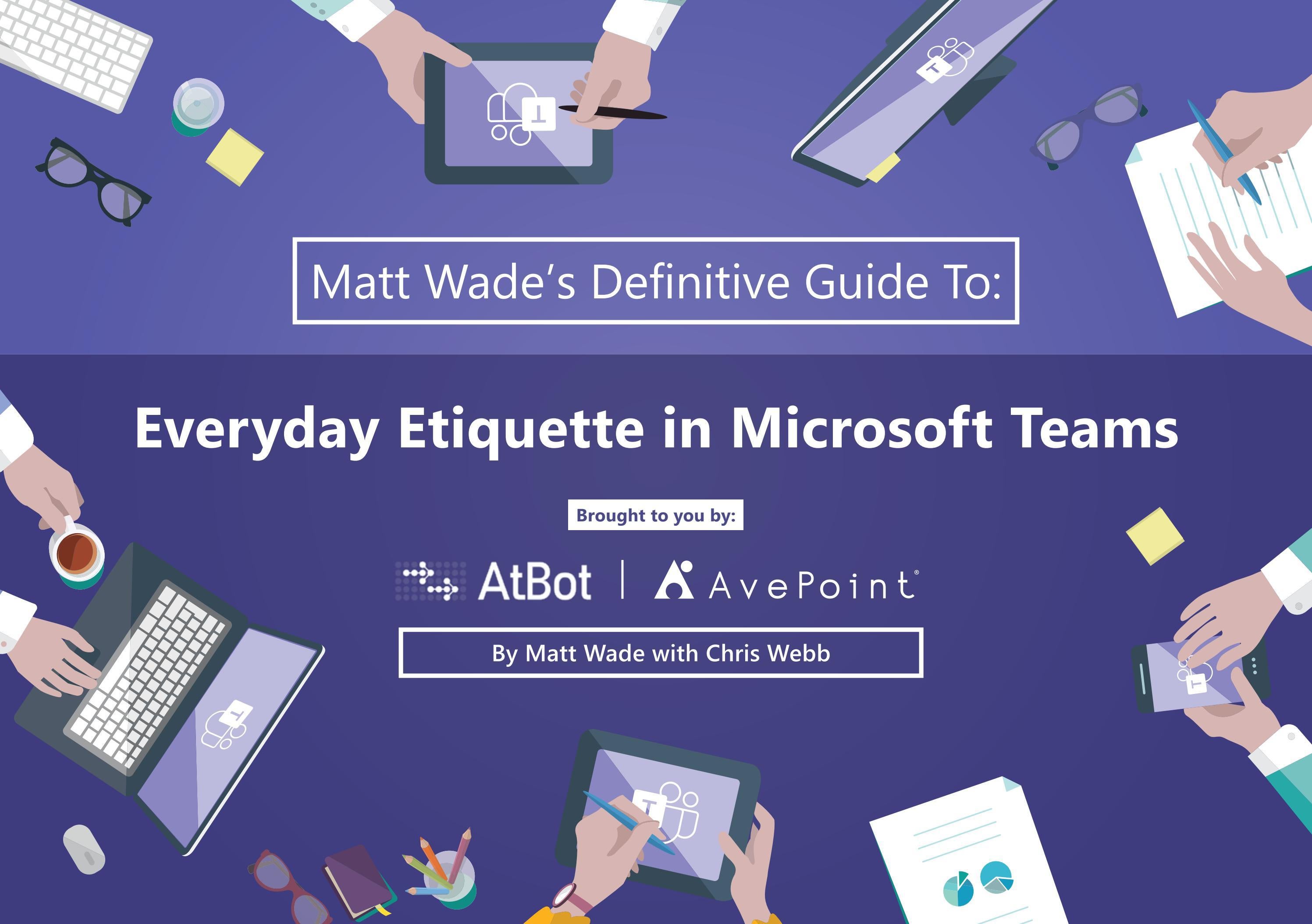 Etiquette in Microsoft Teams by rcutraining - Issuu