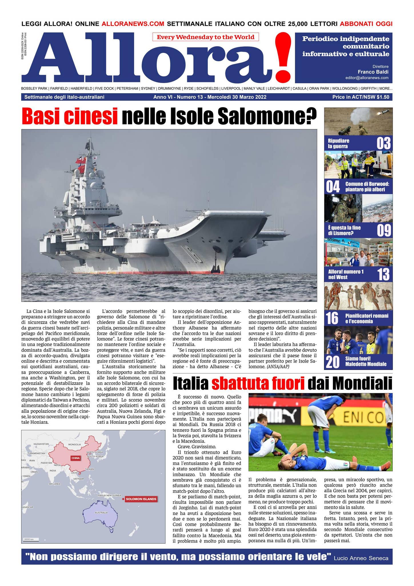 Allora! 30 Marzo 2022 by Alloranews - Issuu